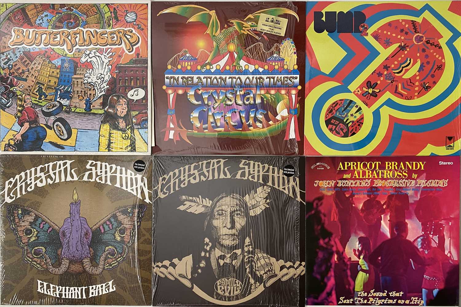Lot 876 - PSYCH/ GARAGE - LP COLLECTION (REISSUE/