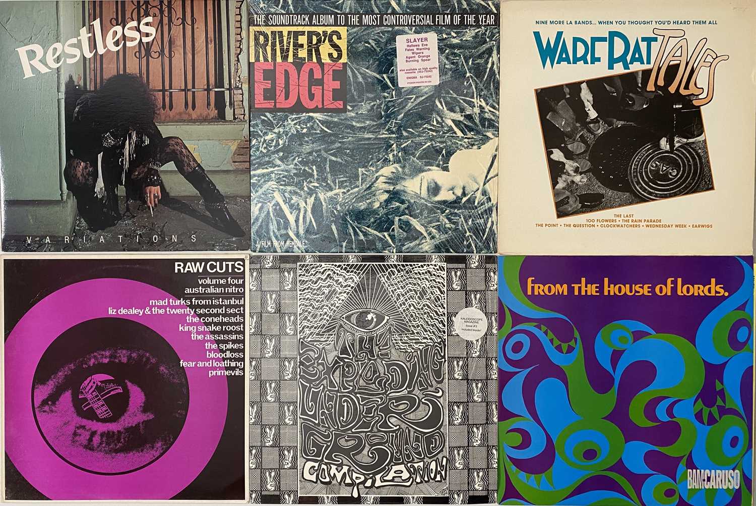 Lot 897 - PSYCH/ GARAGE - LP COMPILATIONS