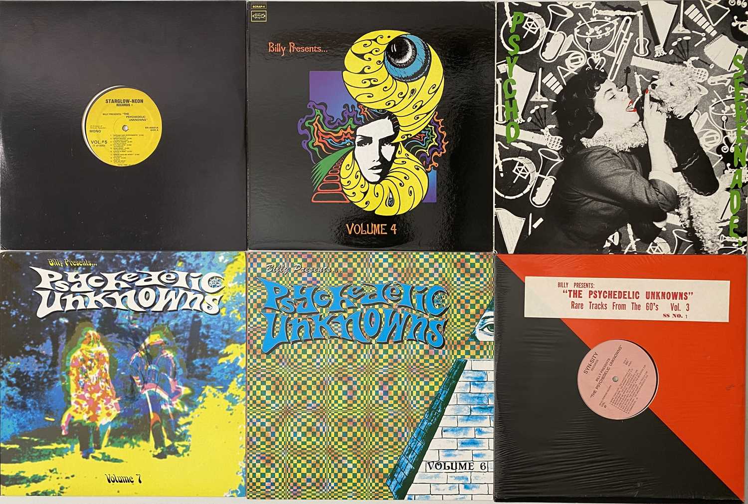 Lot 899 - PSYCH/ GARAGE - LP COMPILATIONS