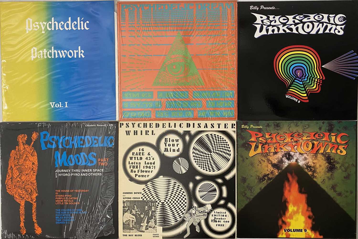 Lot 899 - PSYCH/ GARAGE - LP COMPILATIONS