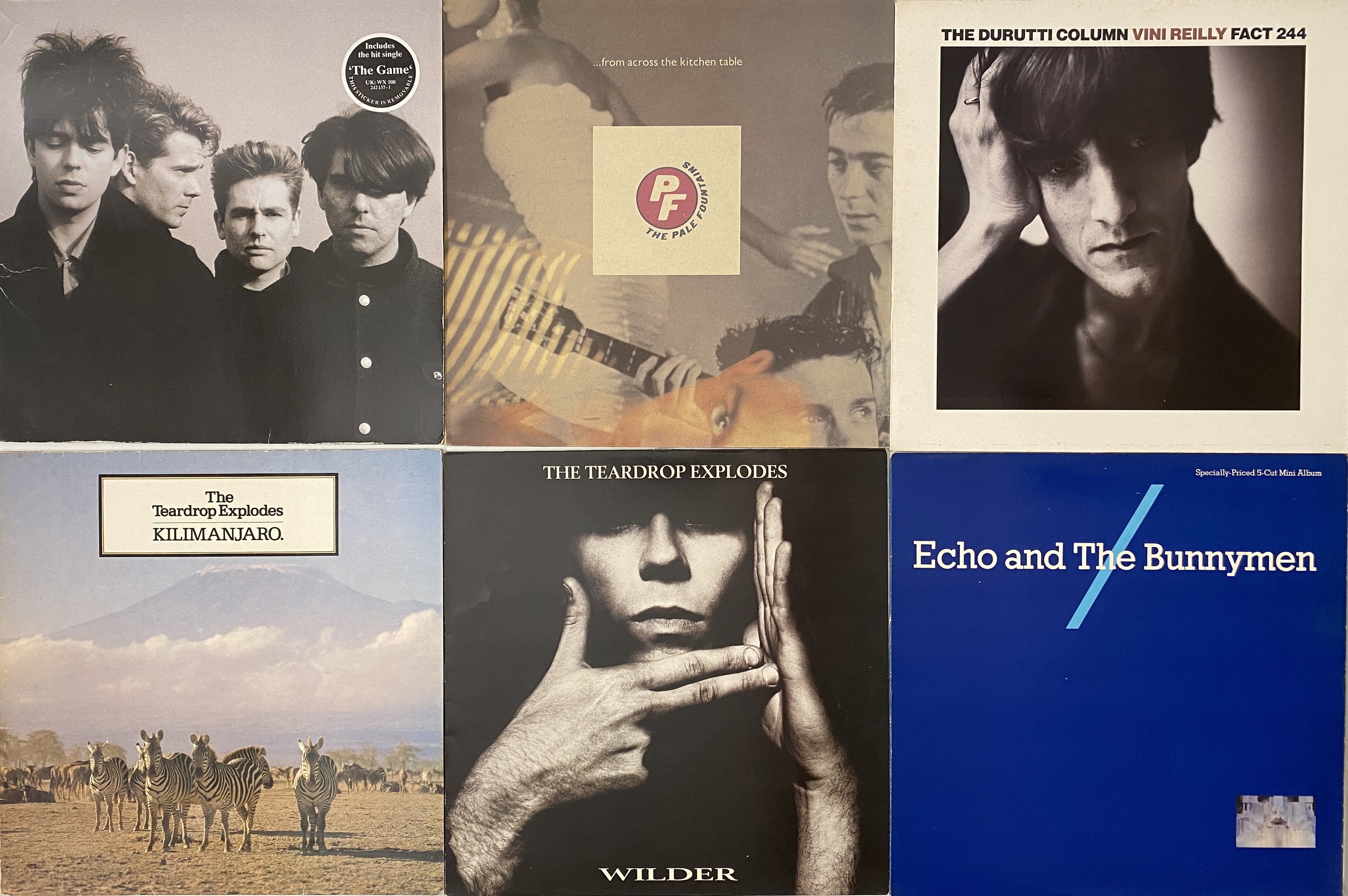 Lot 783 - MANCHESTER VS LIVERPOOL - LP PACK