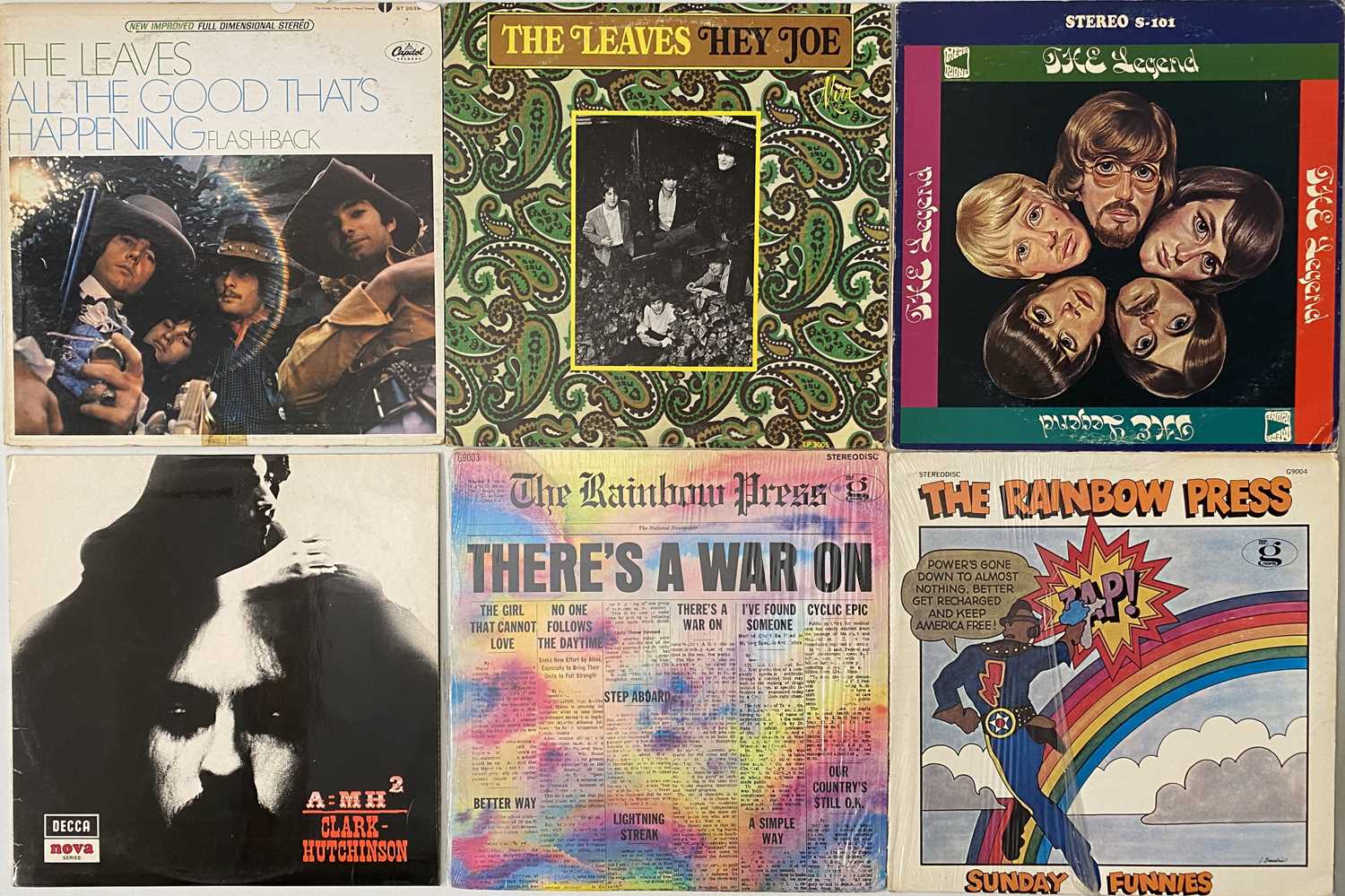 Lot 913 - PSYCH/ GARAGE - LP PACK (INC ORIGINAL