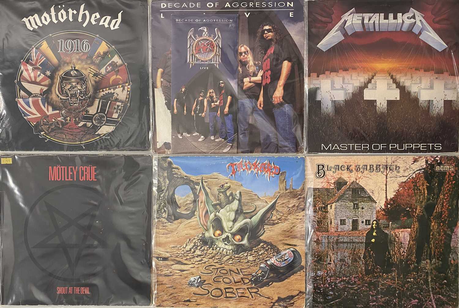 Lot 946 - METAL - LP COLLECTION