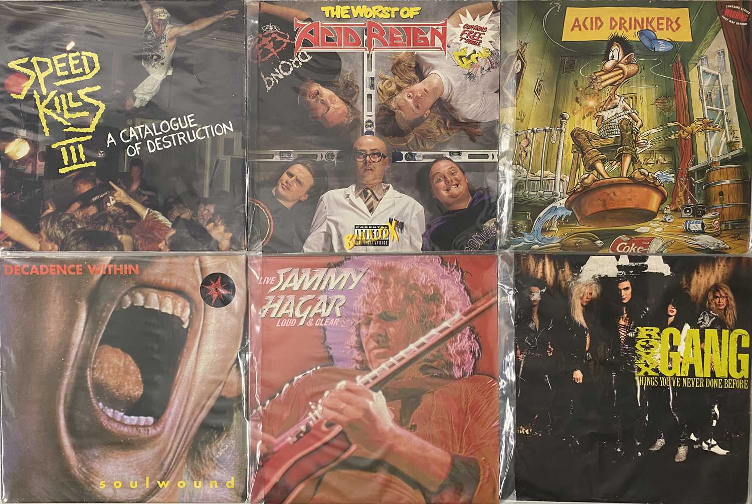 Lot 946 - METAL - LP COLLECTION