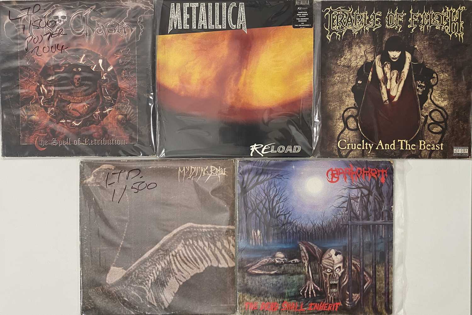 Lot 949 - METAL - LP RARITIES PACK