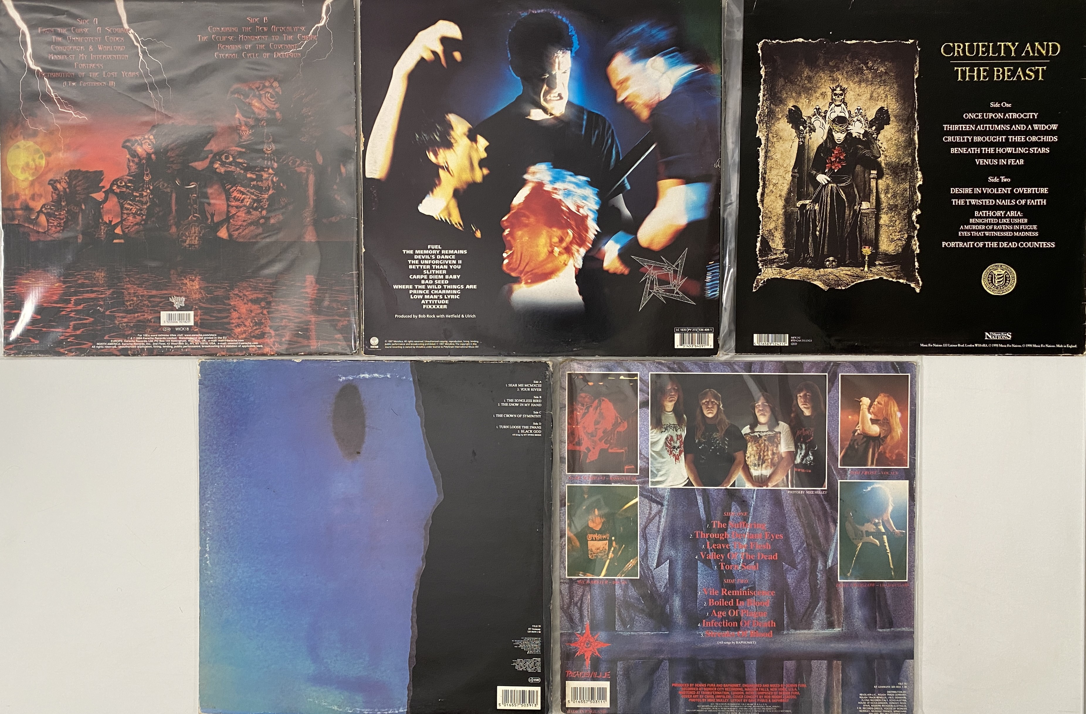 Lot 949 - METAL - LP RARITIES PACK