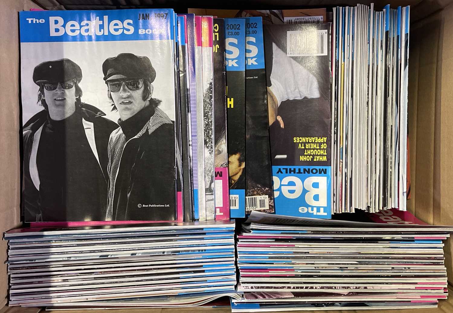 Lot 324 - THE BEATLES - MONTHLY BOOKS.