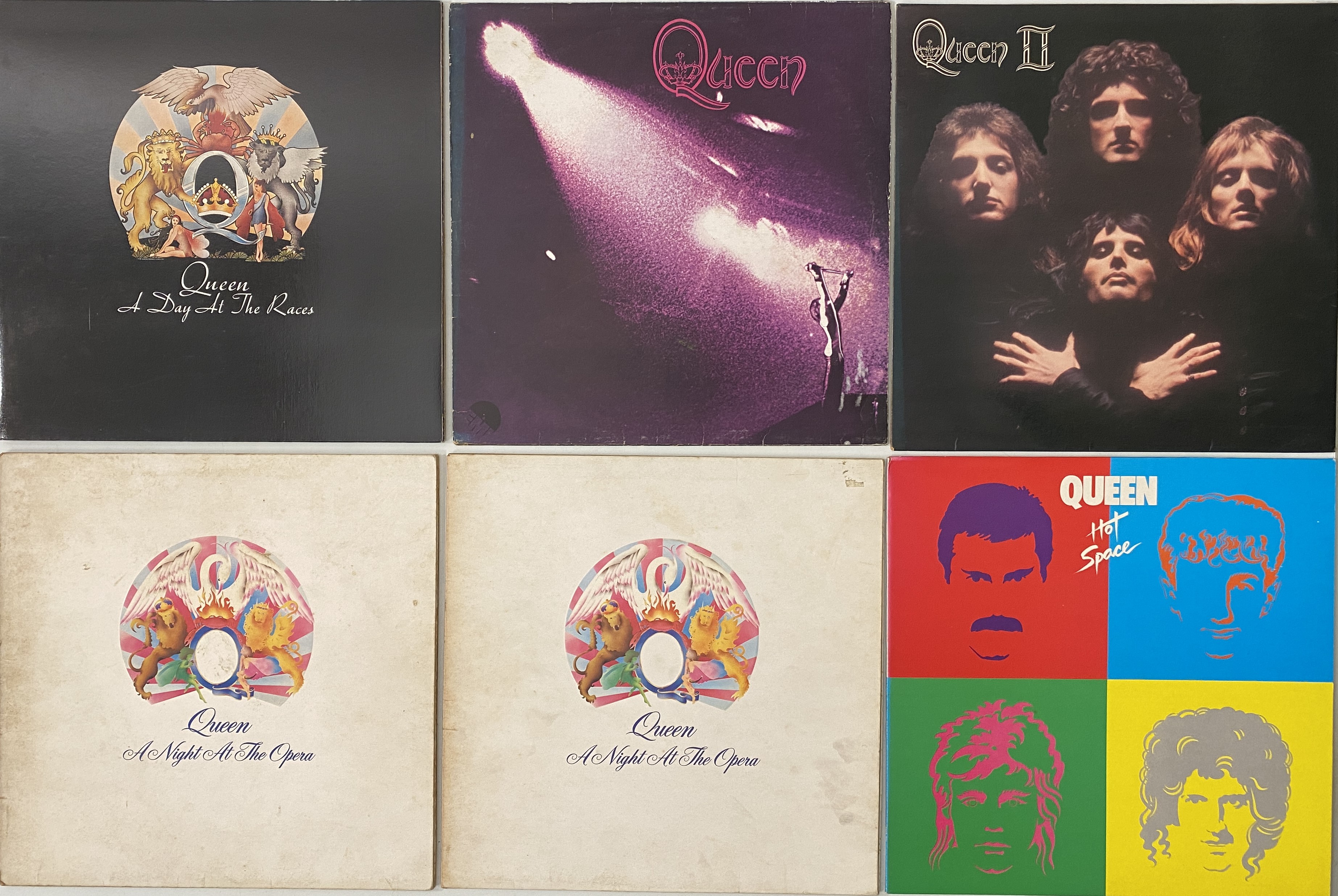 Lot 954 - QUEEN / RELATED - LP COLLECTION