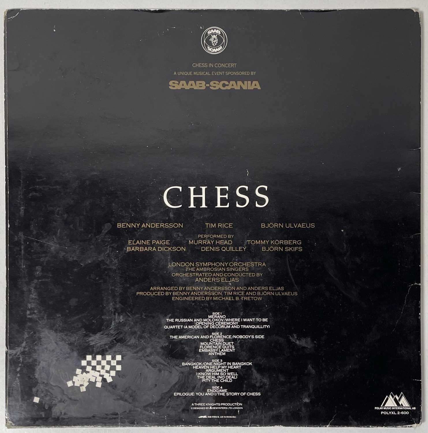 Lot 244 - ABBA - CHESS LP SIGNED BY BENNY / BJORN