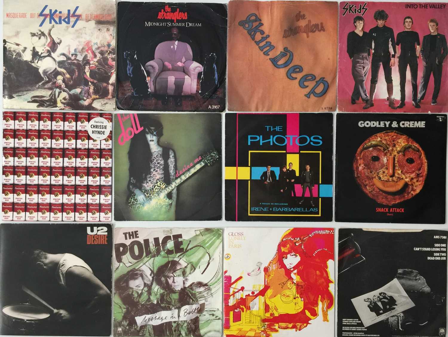 Lot 1018 - PUNK / NEW WAVE - 7" COLLECTION