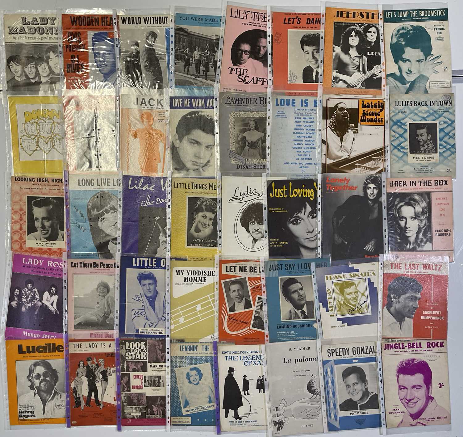 Lot 41 - SHEET MUSIC COLLECTION - 200+.