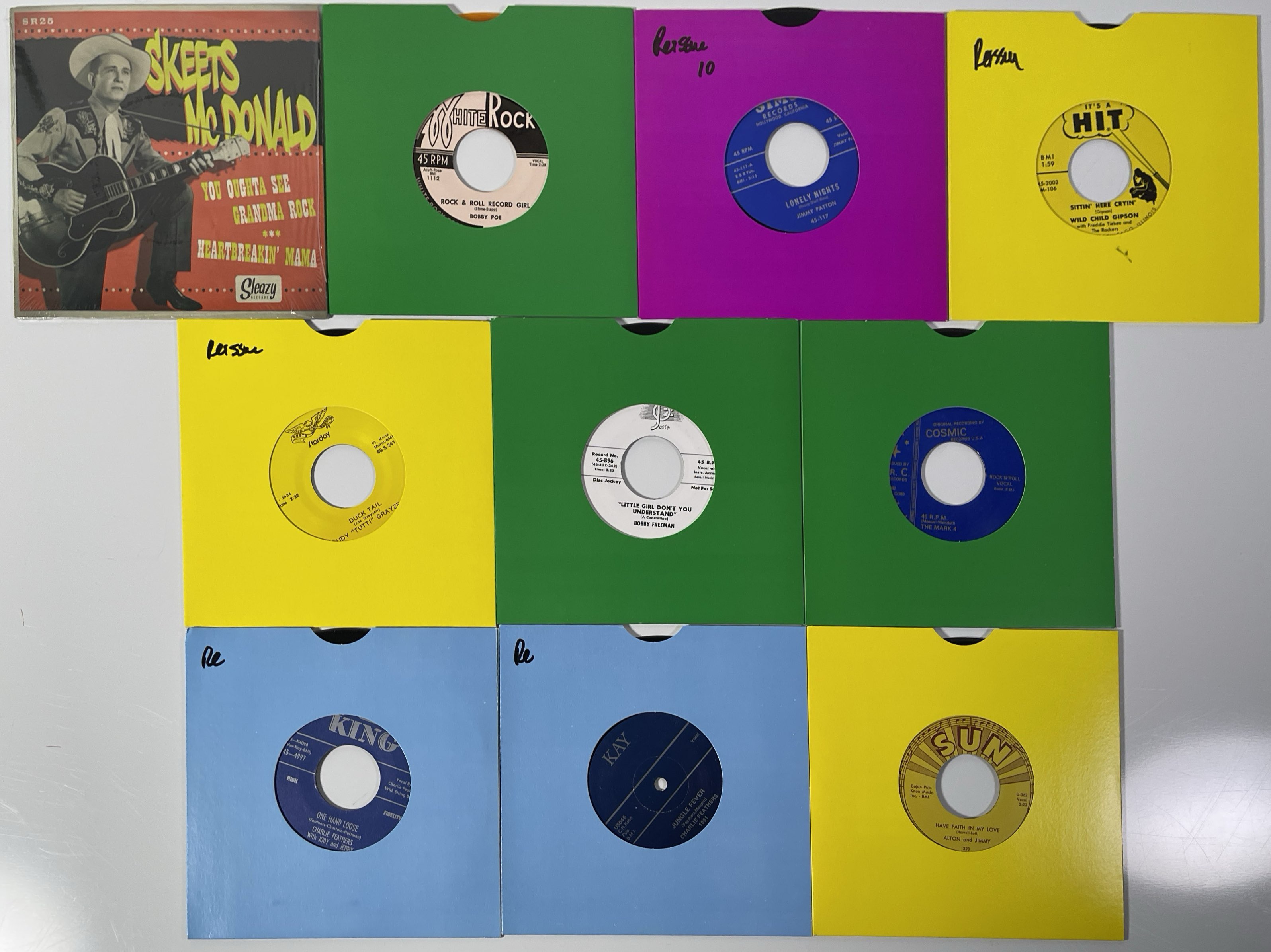 Lot 1088 - ROCK N ROLL/ ROCKABILLY/ GARAGE - 7"