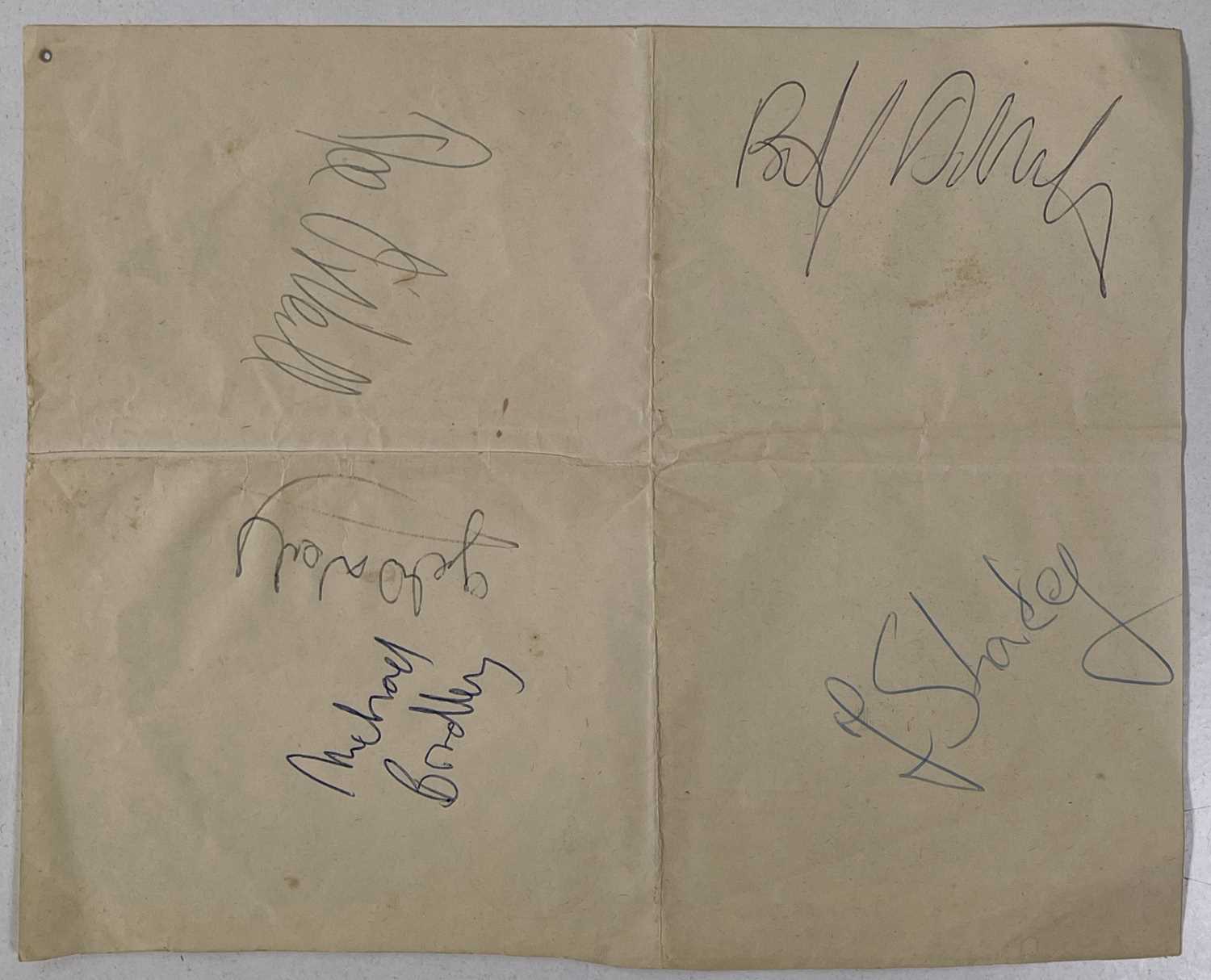 Lot 247 - POP / ROCK AND PUNK AUTOGRAPHS INC GRAHAM