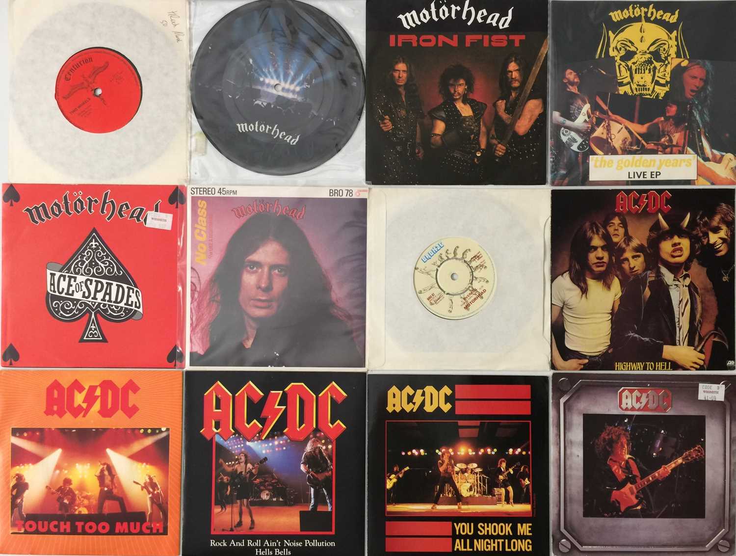 Lot 1095 - HEAVY ROCK & METAL - 7" COLLECTION