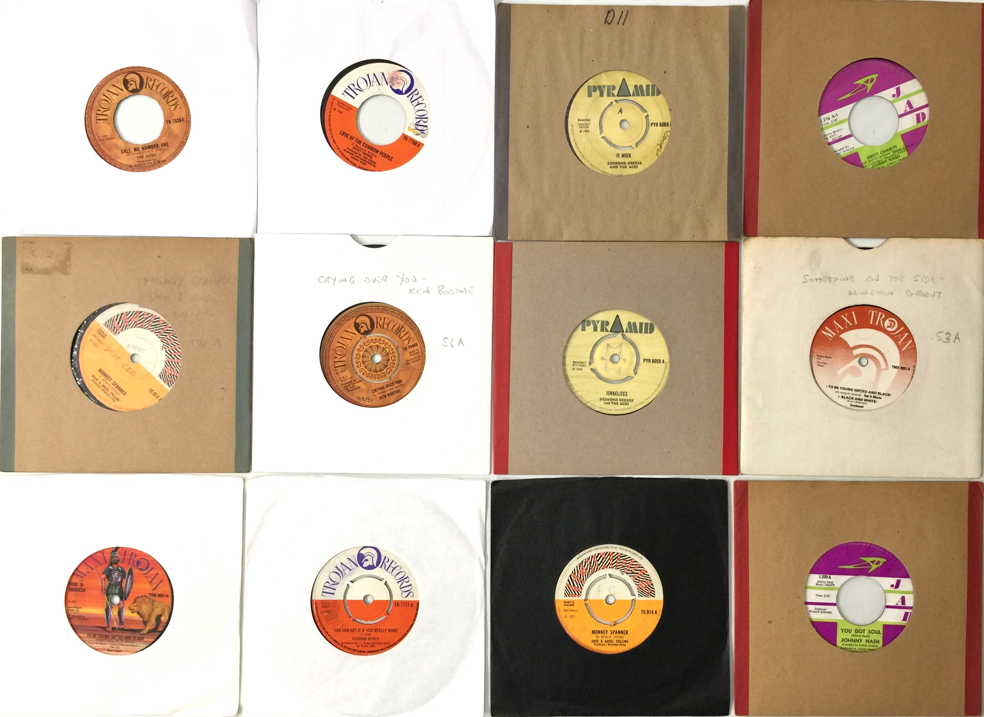 Lot 1120 - REGGAE (1966-1978) - 7" COLLECTION