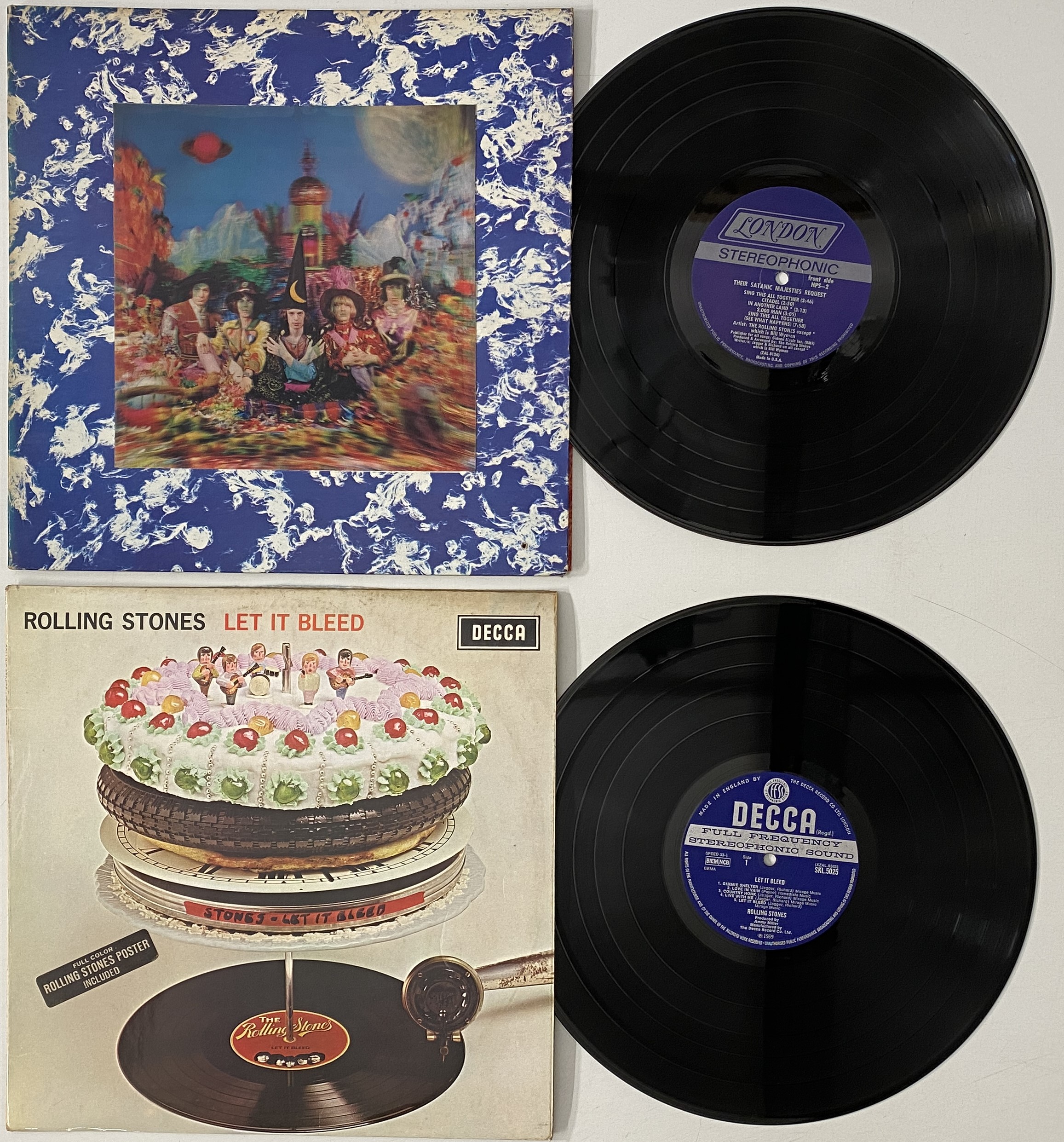 Lot 1115 - THE ROLLING STONES - LP PACK