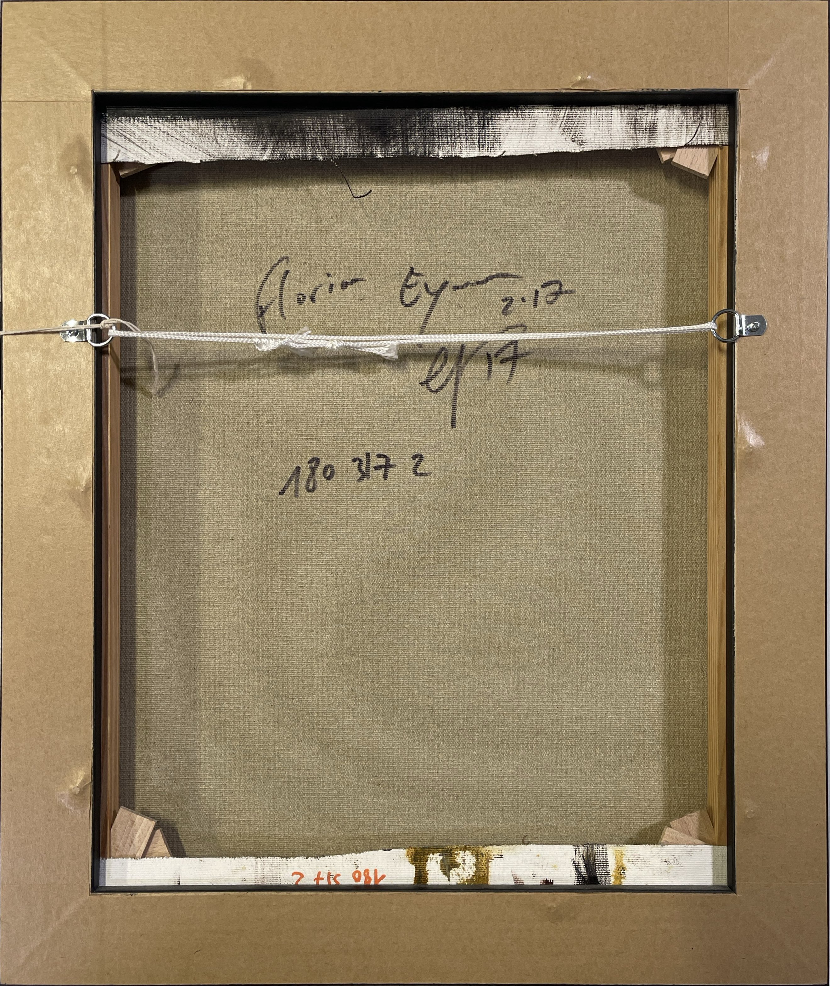 Lot 21 - AN ORIGINAL MIXED MEDIA ARTWORK BY FLORIAN