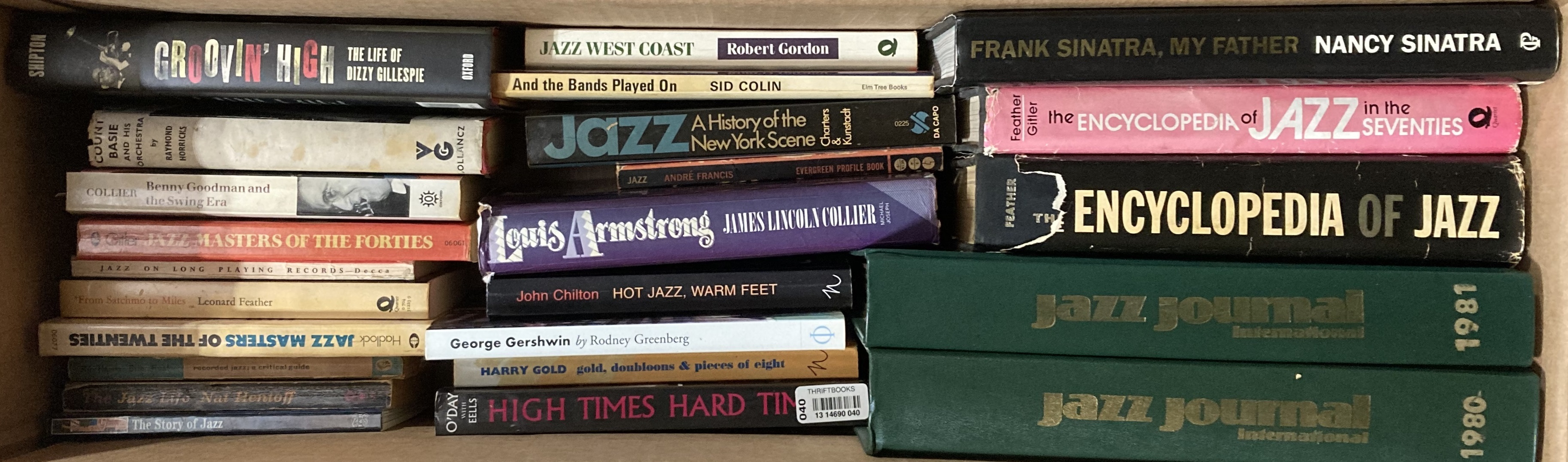Lot 30 - JAZZ BOOK ARCHIVE - 1