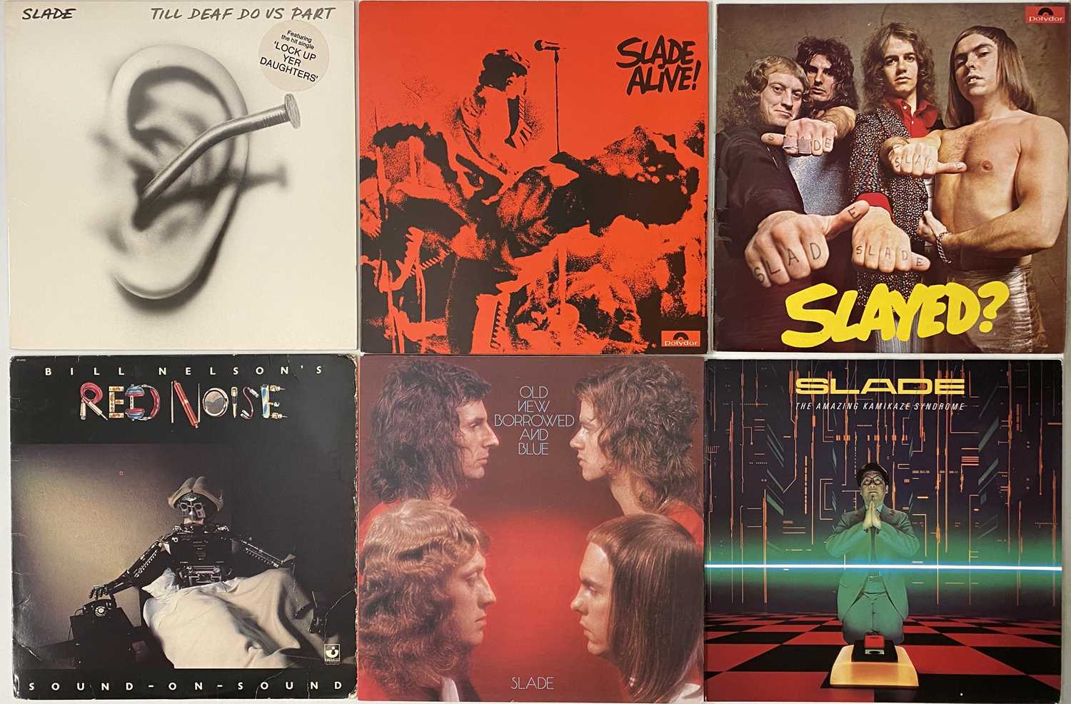 Lot 1200 - GLAM ROCK / ROCK COLLECTION INC BOWIE AND