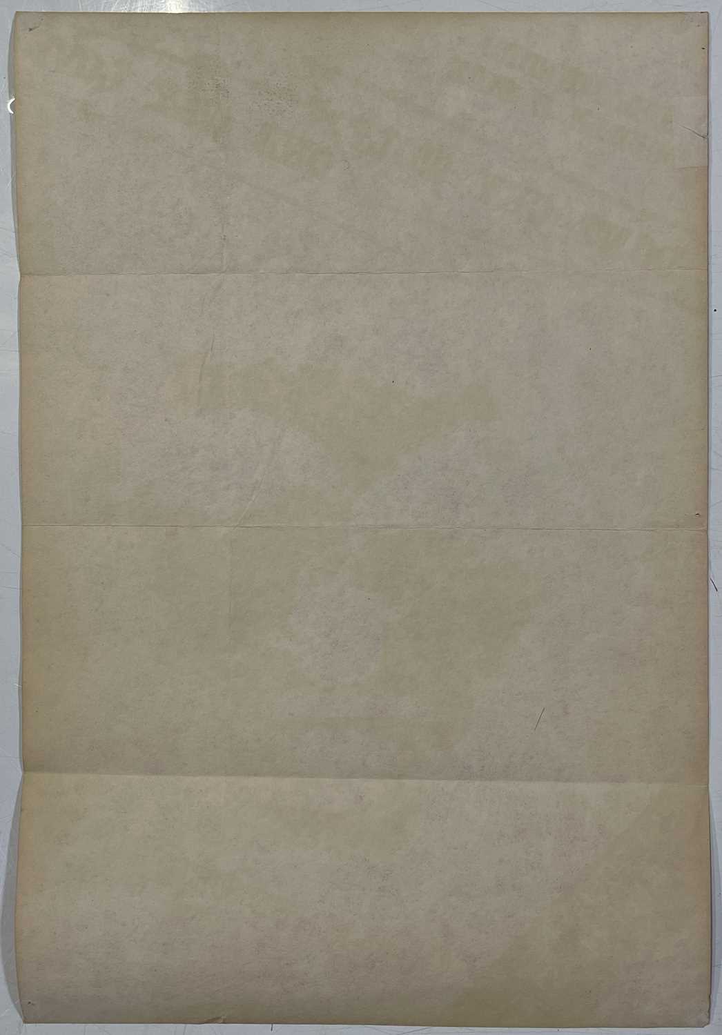Lot 194 - THE DAMNED - ORIGINAL PROMO POSTER FOR