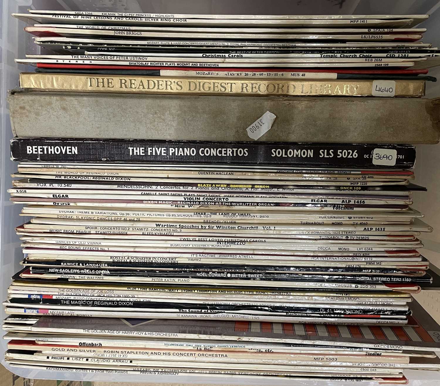 Lot 1212 - CLASSICAL LPS AND BOXSETS.