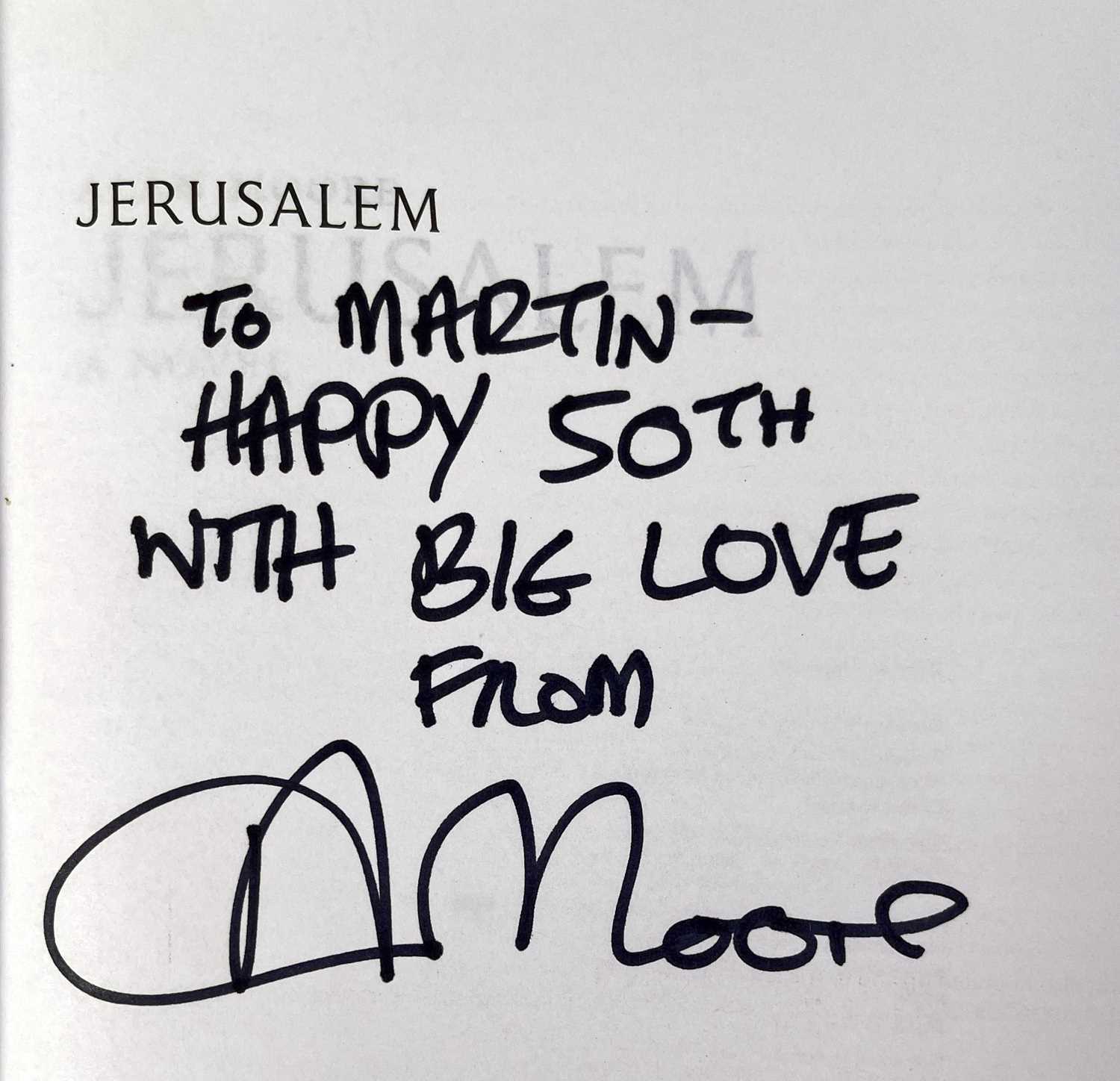 Lot 26 - ALAN MOORE - COLLECTABLE BOOKS INC JERUSALEM
