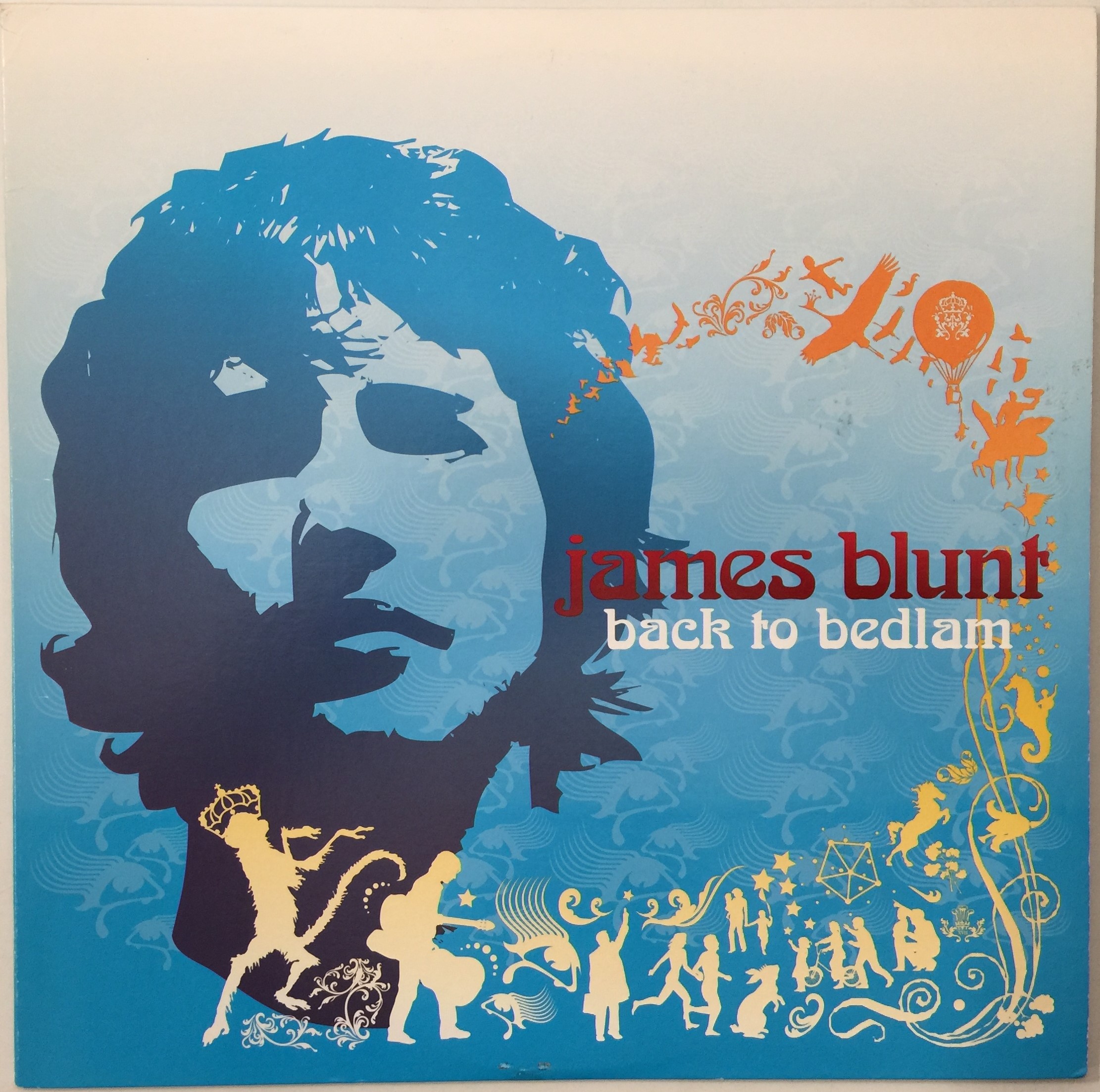 Lot 18 - JAMES BLUNT - BACK TO BEDLAM LP (US ORIGINAL