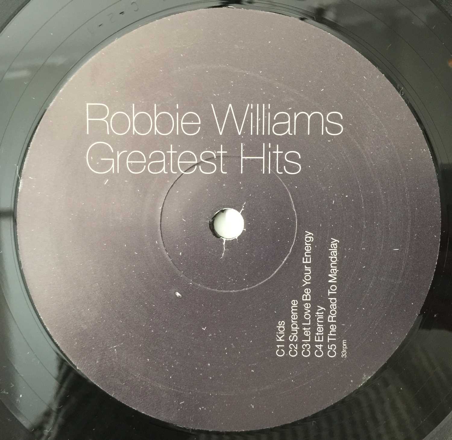 Lot 23 - ROBBIE WILLIAMS - GREATEST HITS LP (LIMITED