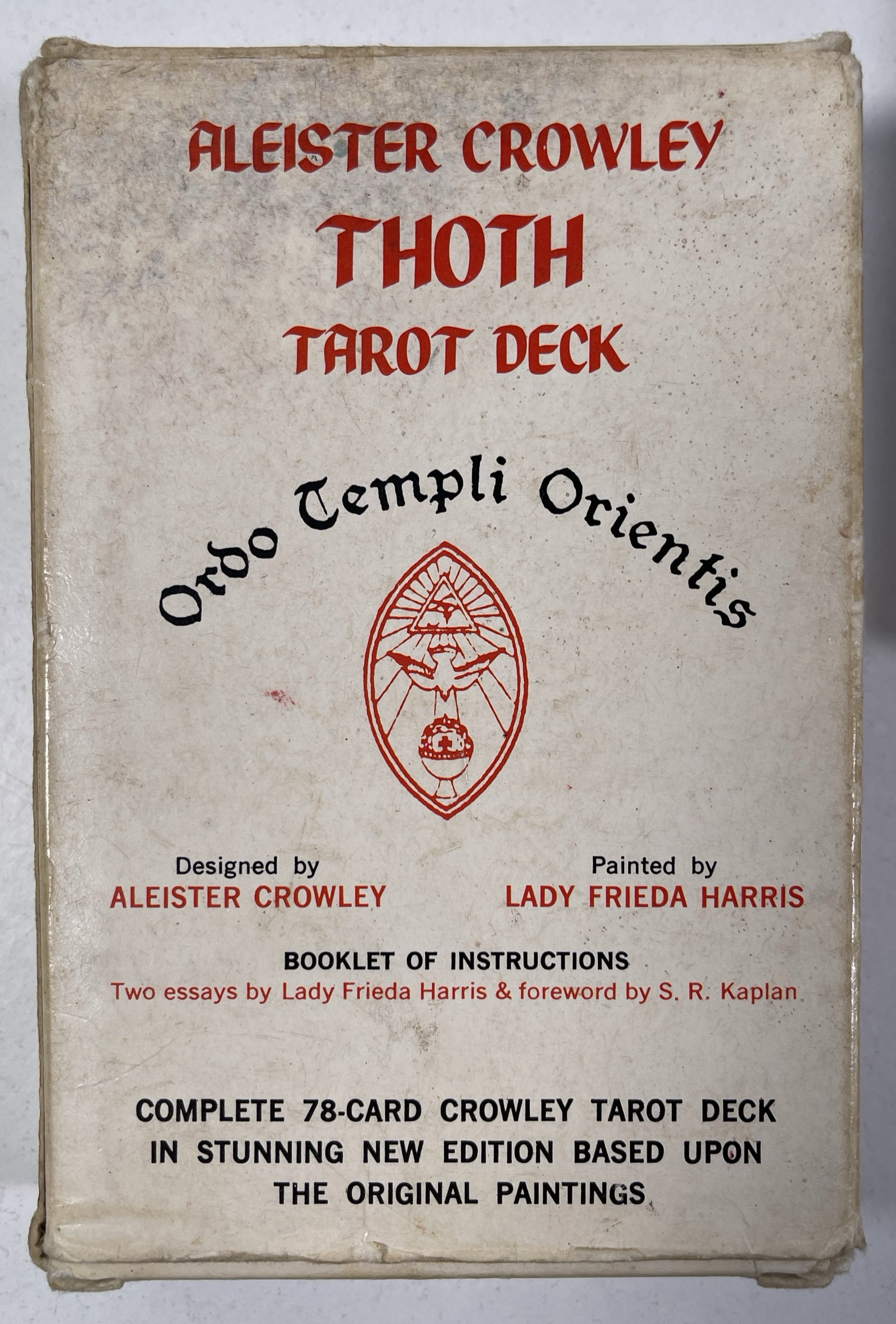 Lot 65 - TAROT / COLLECTABLE CARDS INC ALIESTER