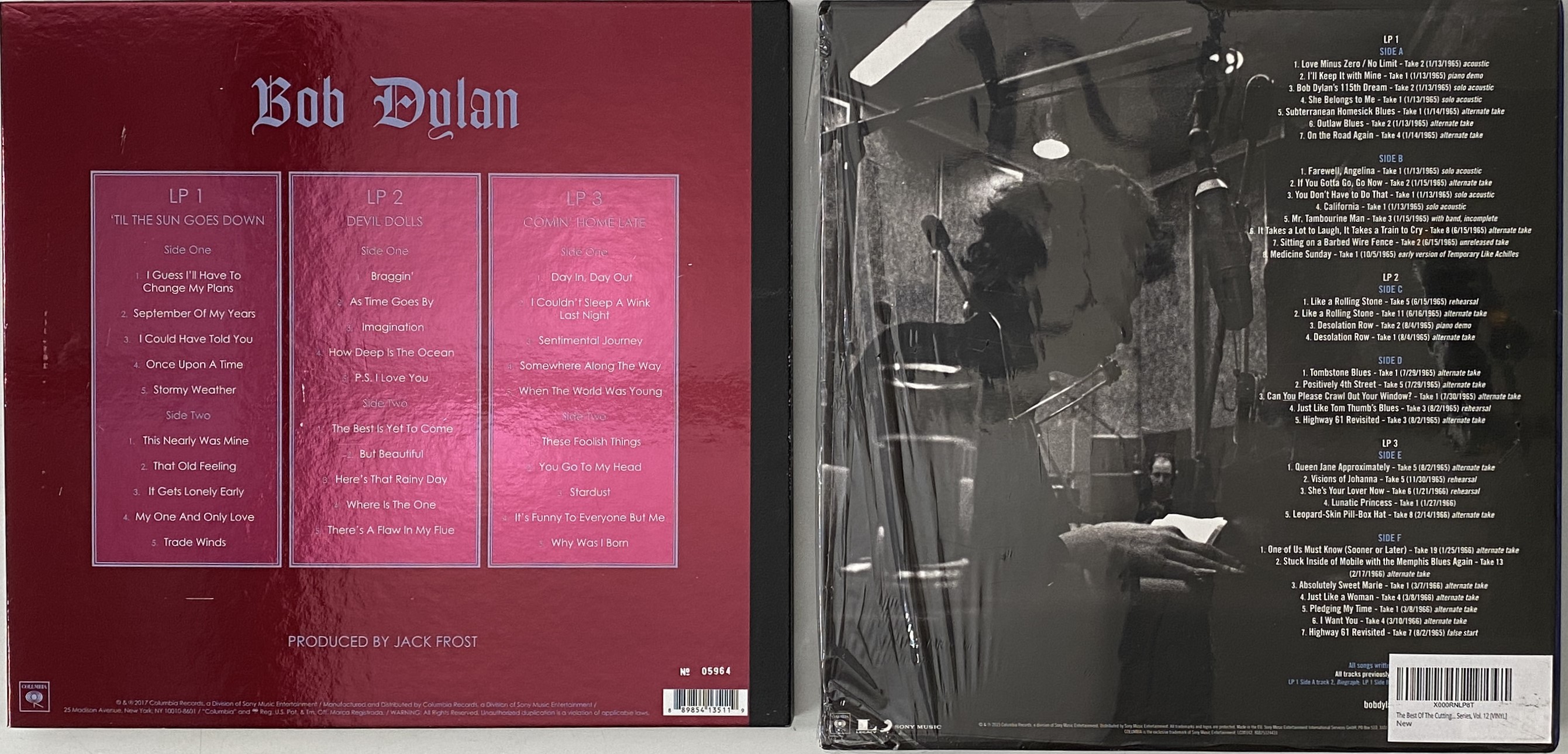 Lot 85 - BOB DYLAN - LP BOX SETS