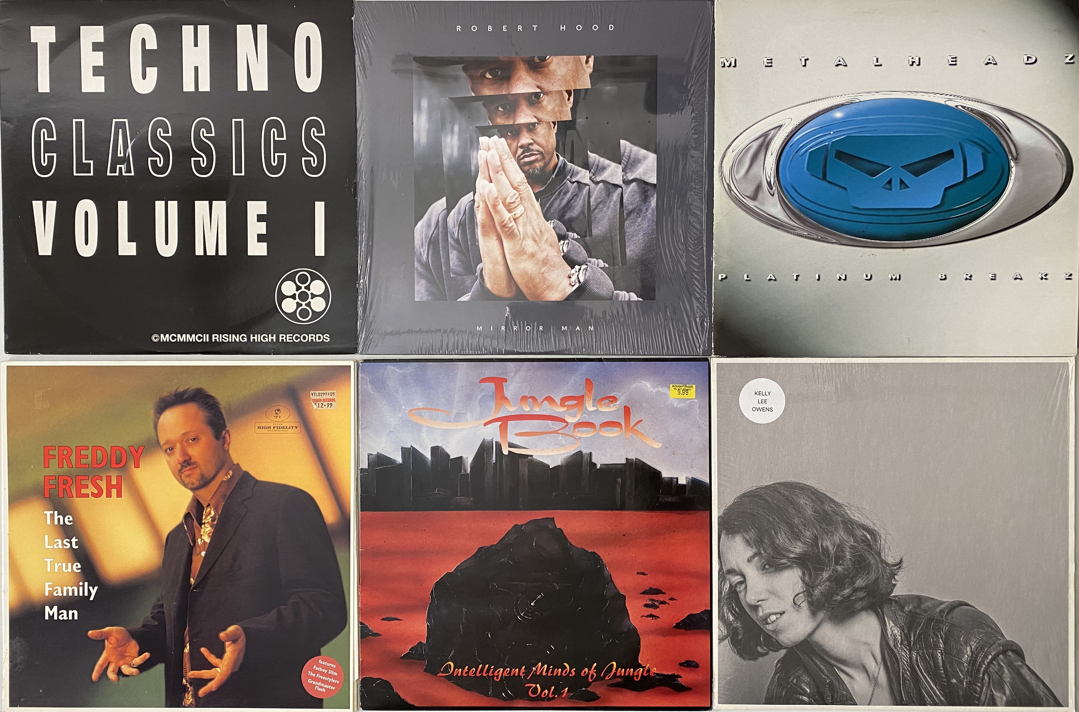 Lot 94 - ELECTRO/ D&B/ BREAKS - LP COLLECTION