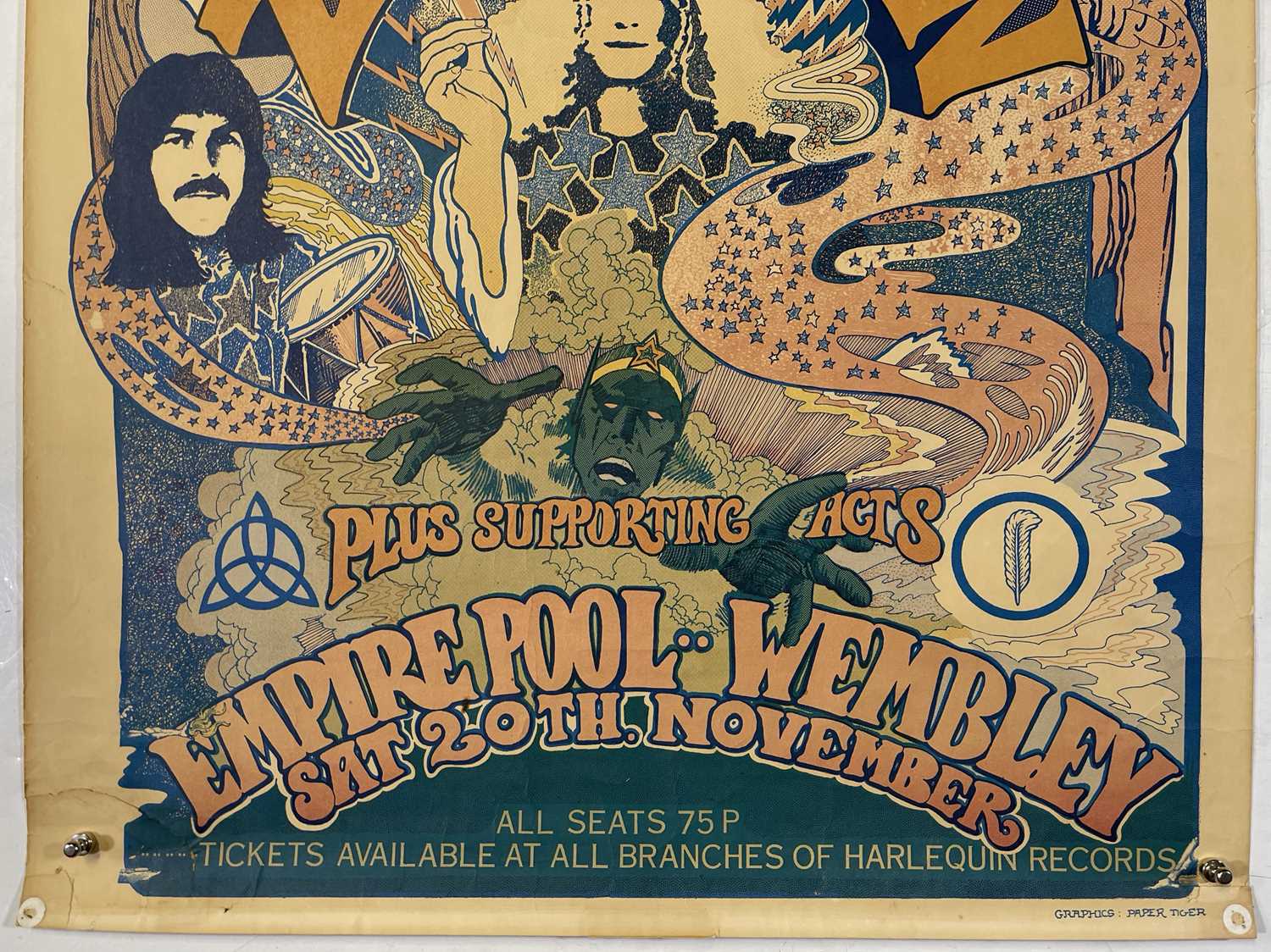 Lot 397 - LED ZEPPELIN - 'ELECTRIC MAGIC' EMPIRE POOL,
