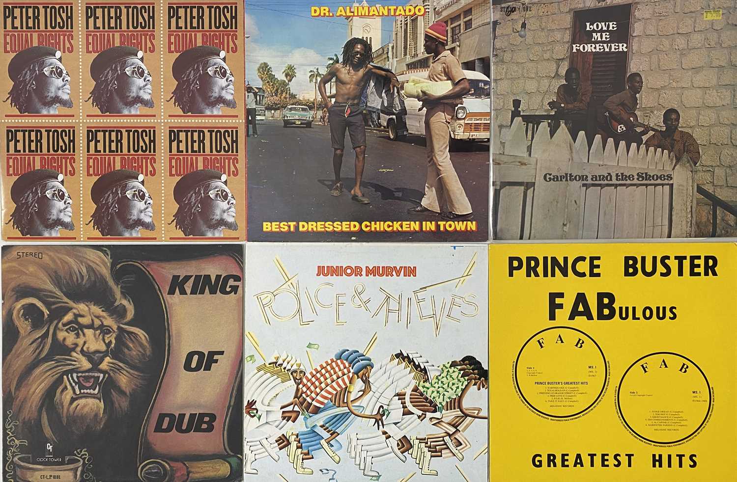 Lot 110 - REGGAE - LP PACK