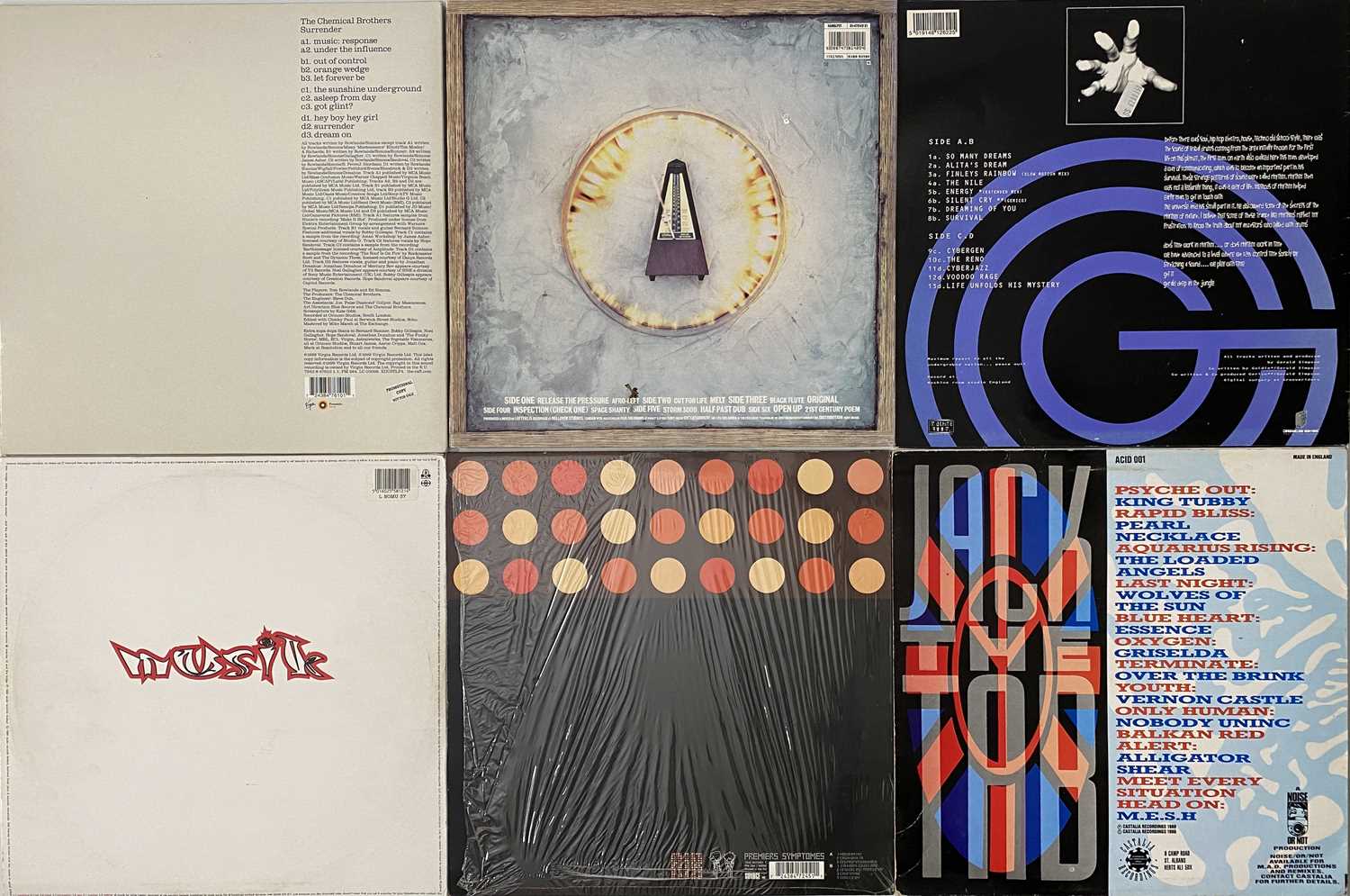 Lot 116 - ELECTRONICA - DnB/ IDM/ TECHNO - LP PACK