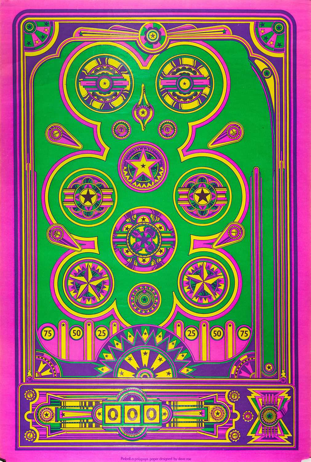 Lot 61 - DAVE ROE - FOUR ORIGINAL 1968 SHEETS OF