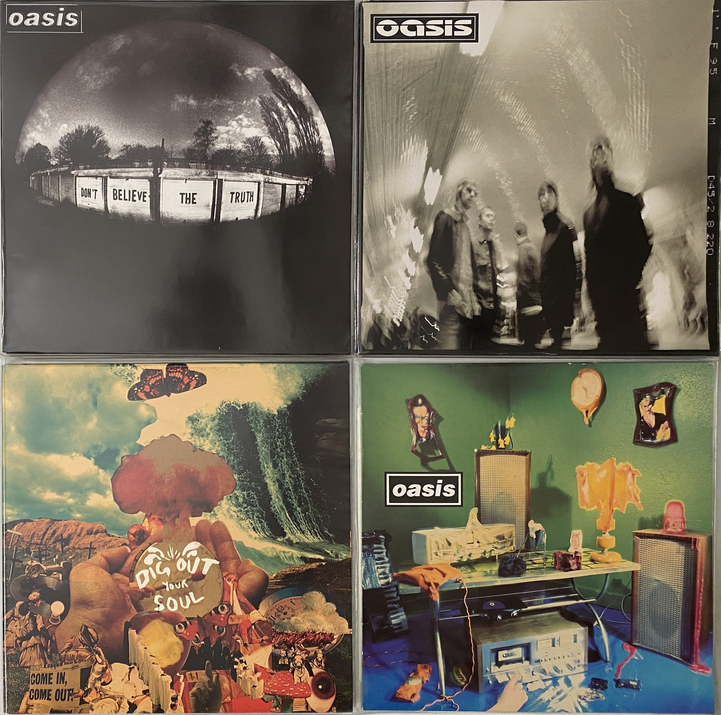 Lot 52 - OASIS - LP PACK