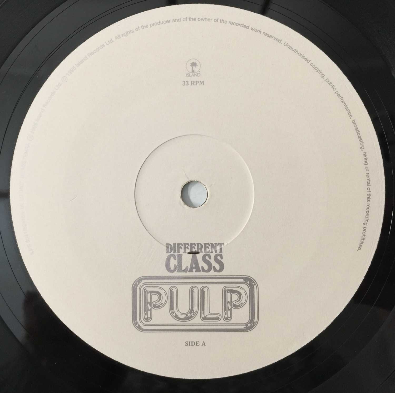 Lot 55 - PULP - DIFFERENT CLASS LP (ILPS8041)