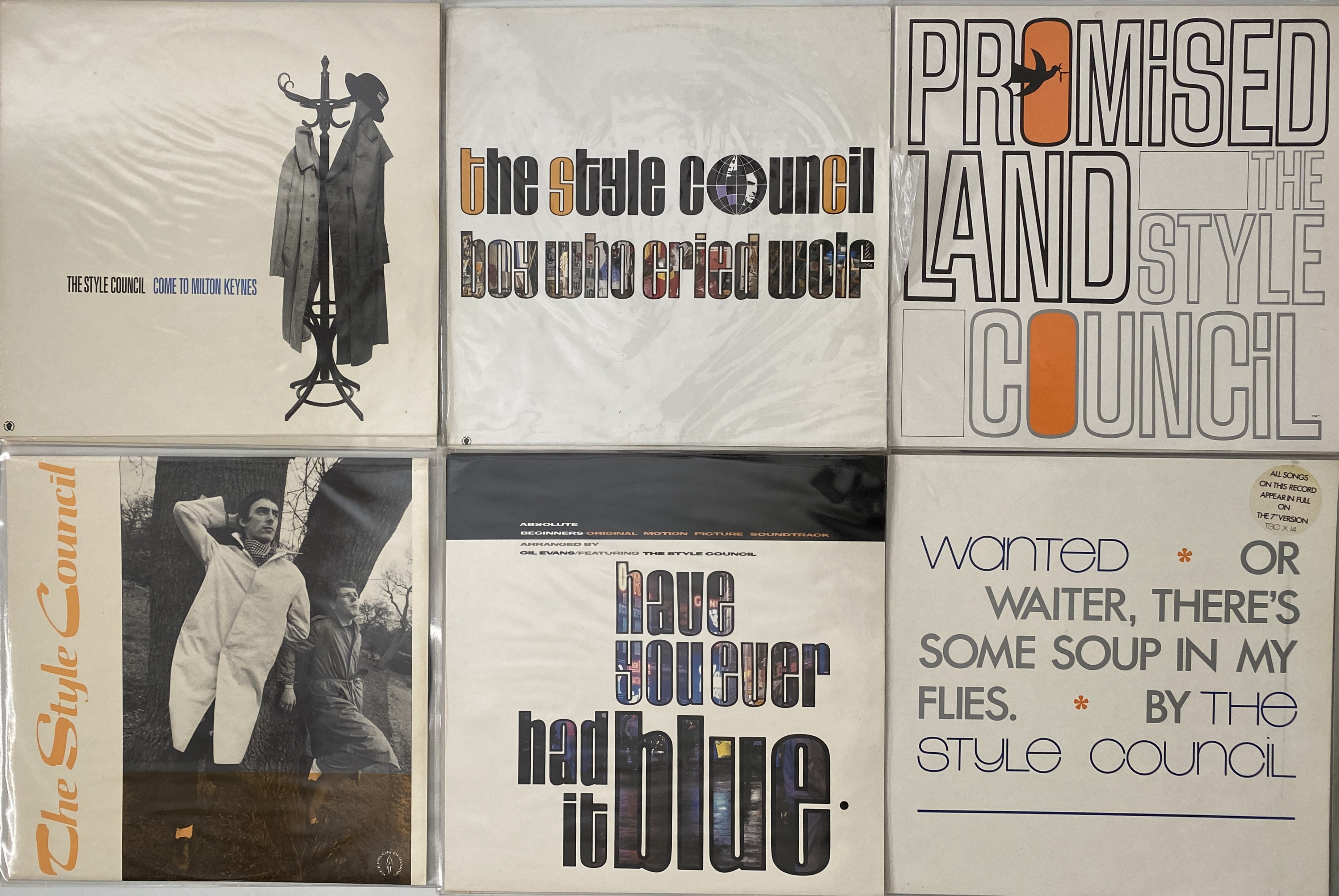 Lot 72 - STYLE COUNCIL / RELATED - LP / 12" COLLECTION