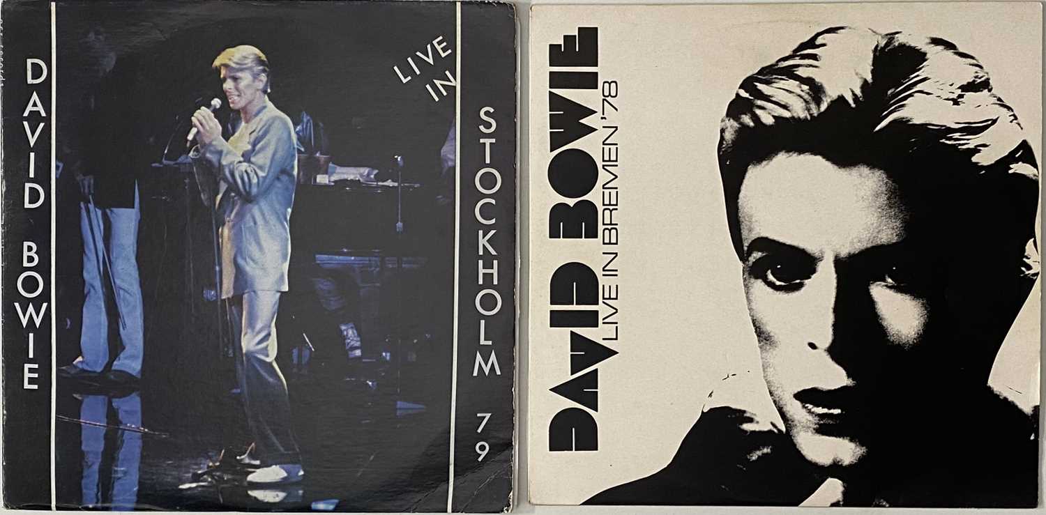 Lot 31 - DAVID BOWIE - LPs/7" PACK (INC RARITIES/