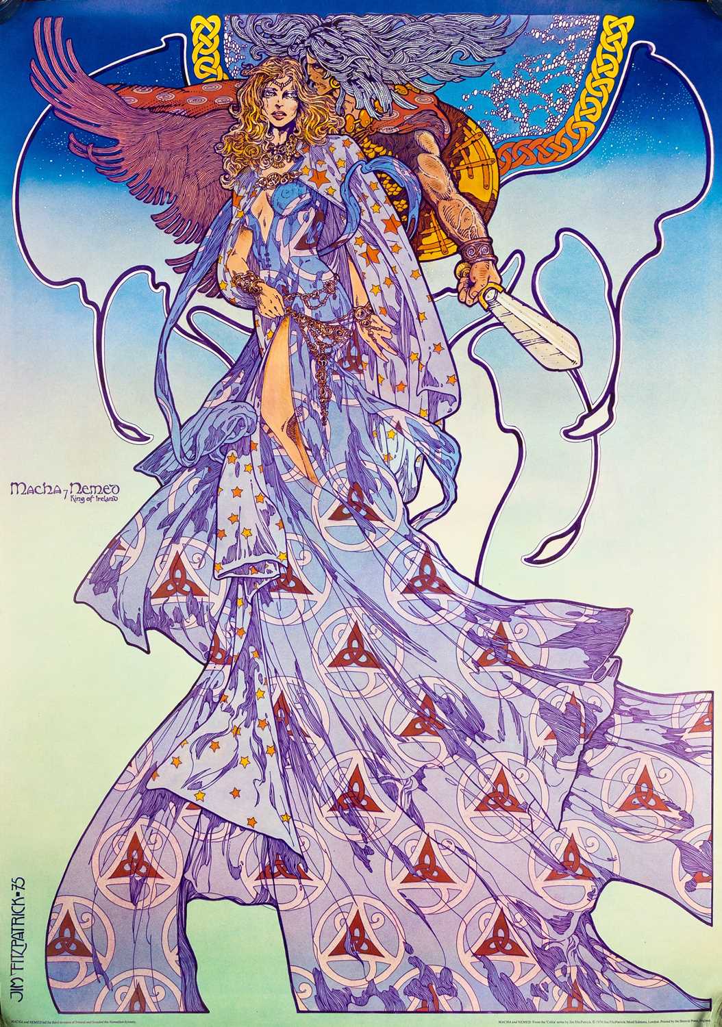 Lot 104 - JIM FITZPATRICK - SET OF FOUR POSTERS, 1976.