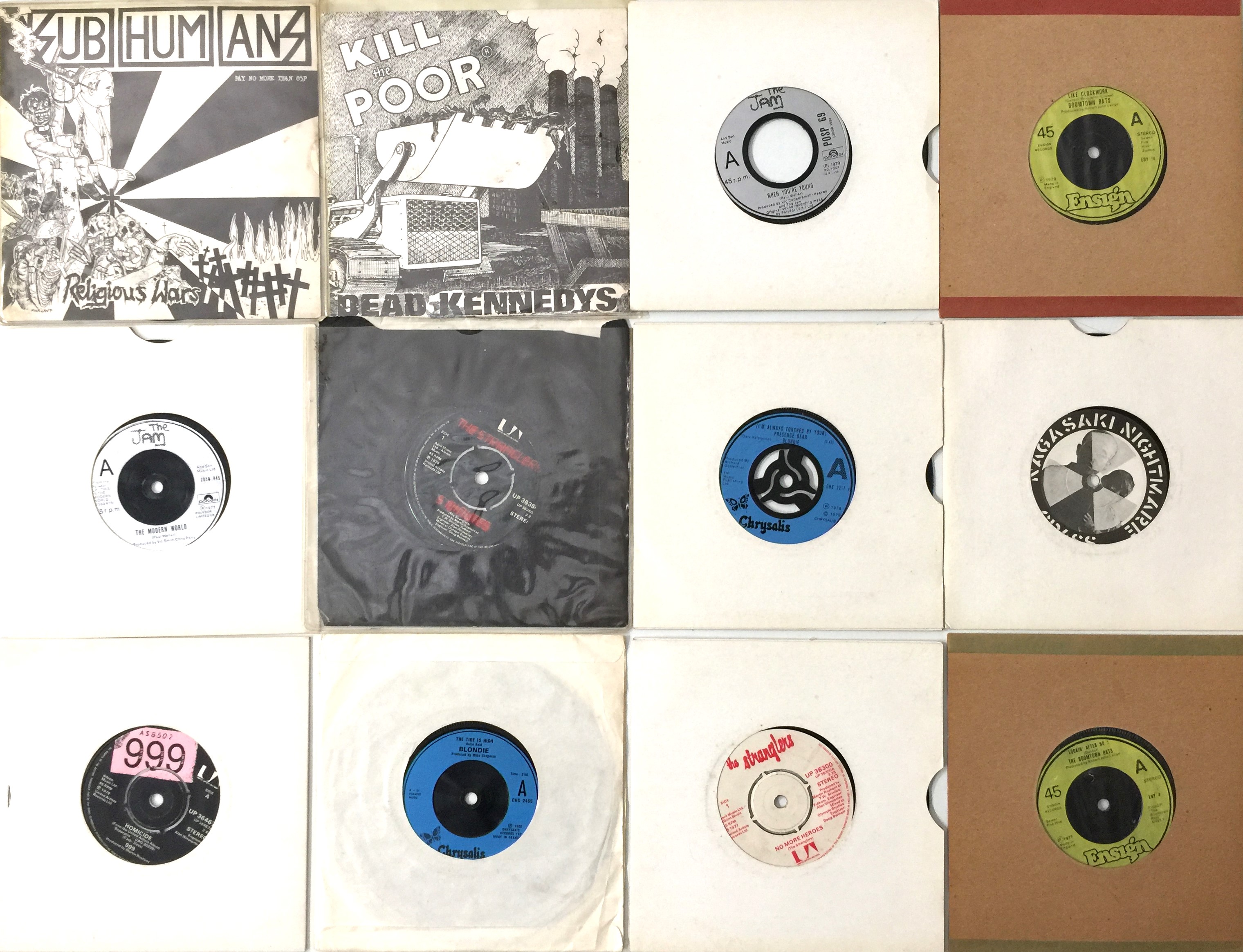Lot 92 - PUNK - 7" / 12" COLLECTION