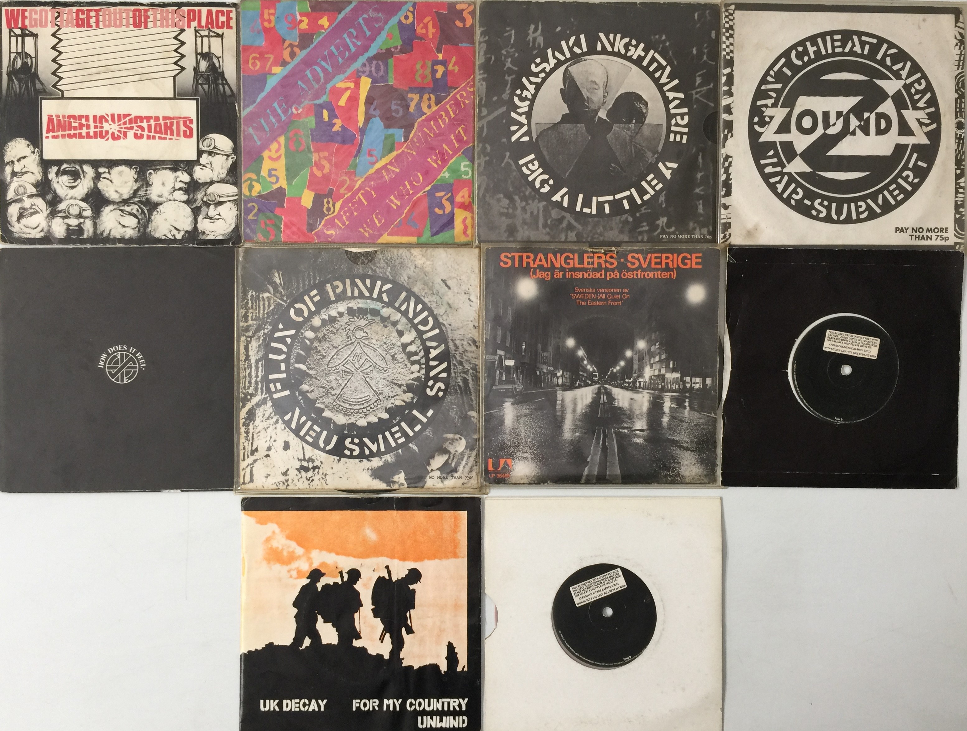 Lot 92 - PUNK - 7" / 12" COLLECTION