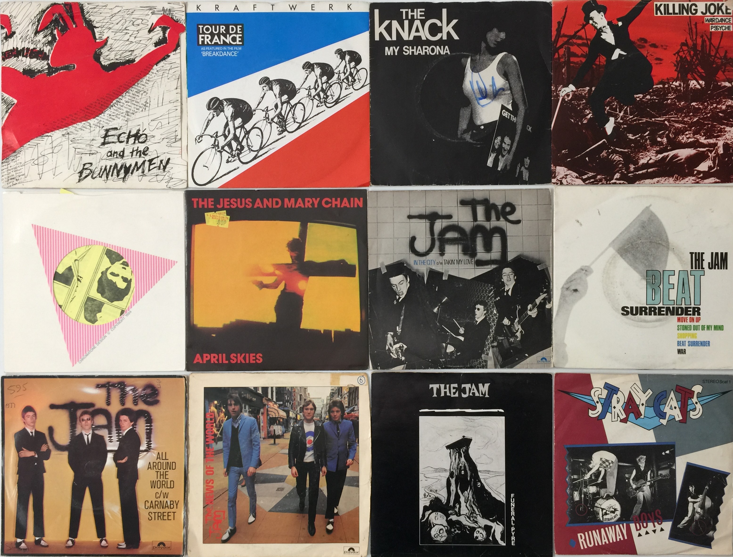 Lot 101 - PUNK/ ALT/ WAVE - 7" COLLECTION