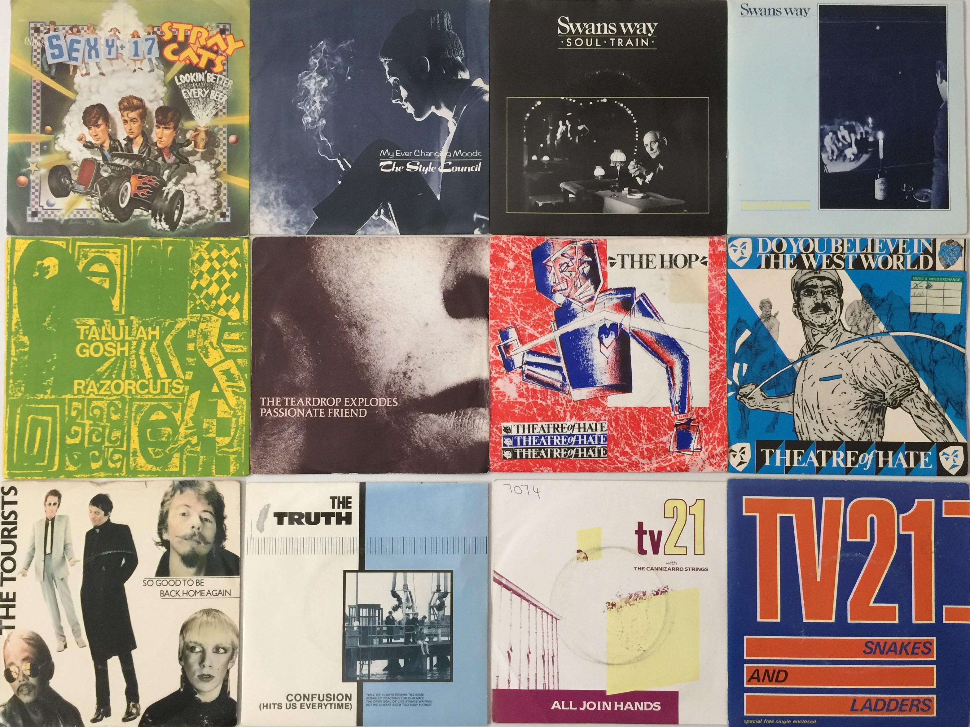Lot 101 - PUNK/ ALT/ WAVE - 7" COLLECTION