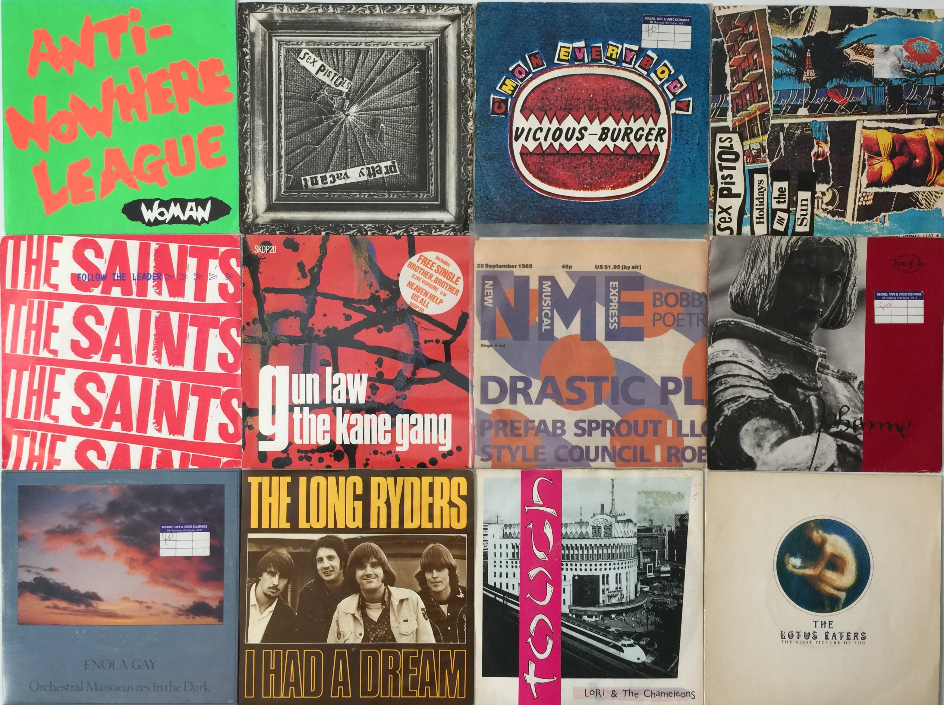 Lot 103 - PUNK/ ALT/ INDIE/ WAVE - 7" COLLECTION