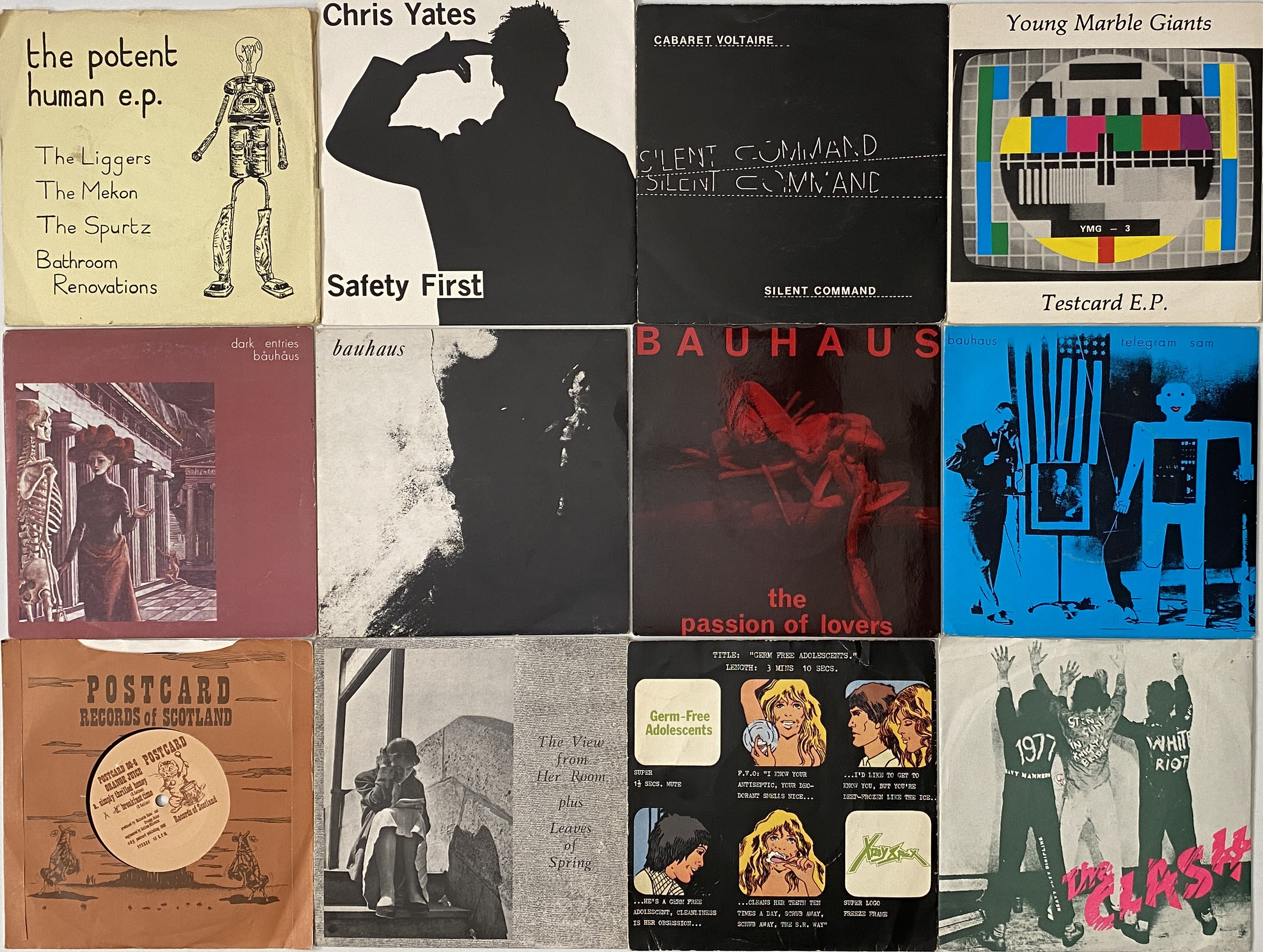 Lot 106 - PUNK/ WAVE/ ALT - 7" COLLECTION