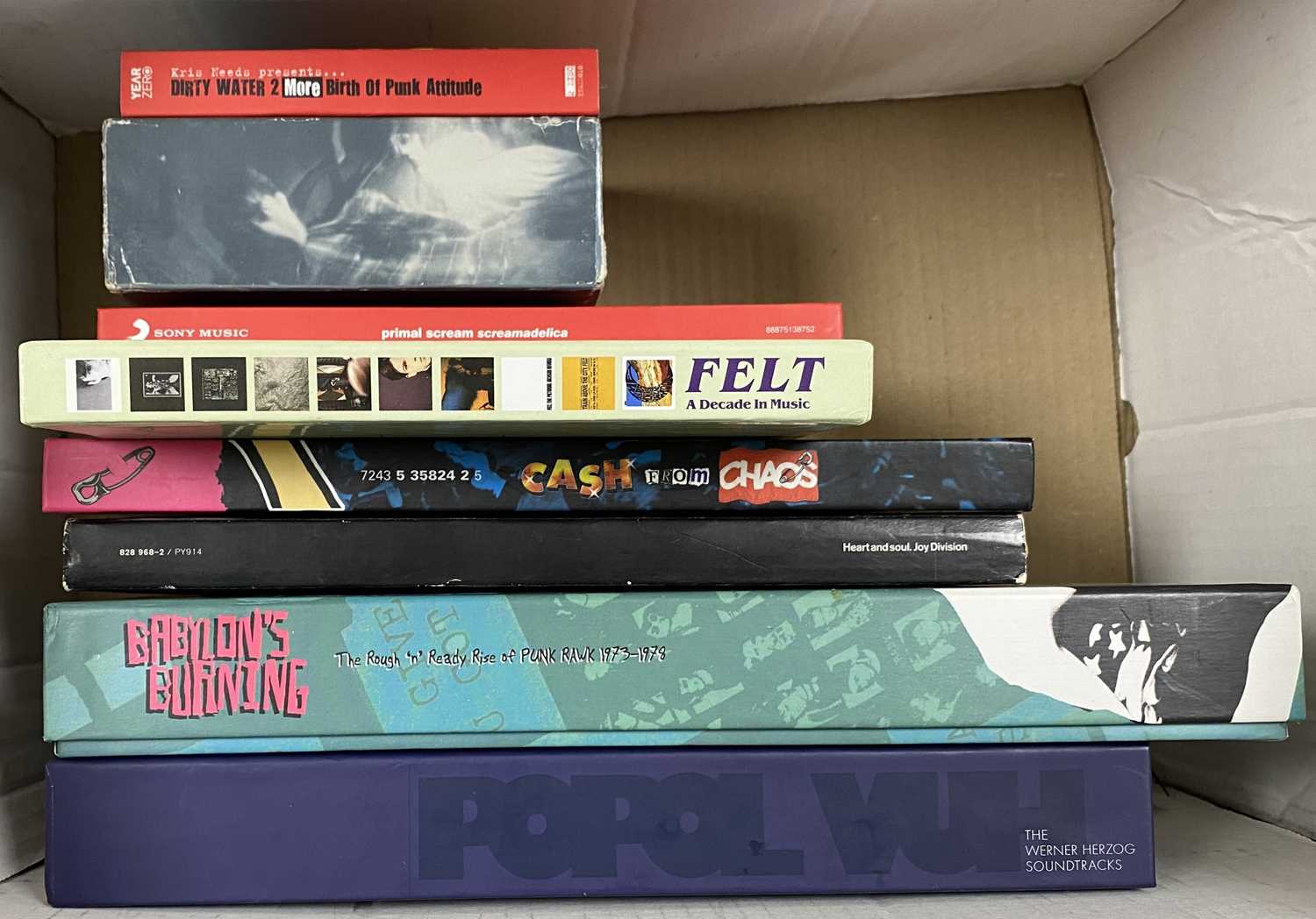 Lot 176 - PUNK / INDIE / SOUNDTRACK - CD BOX SET