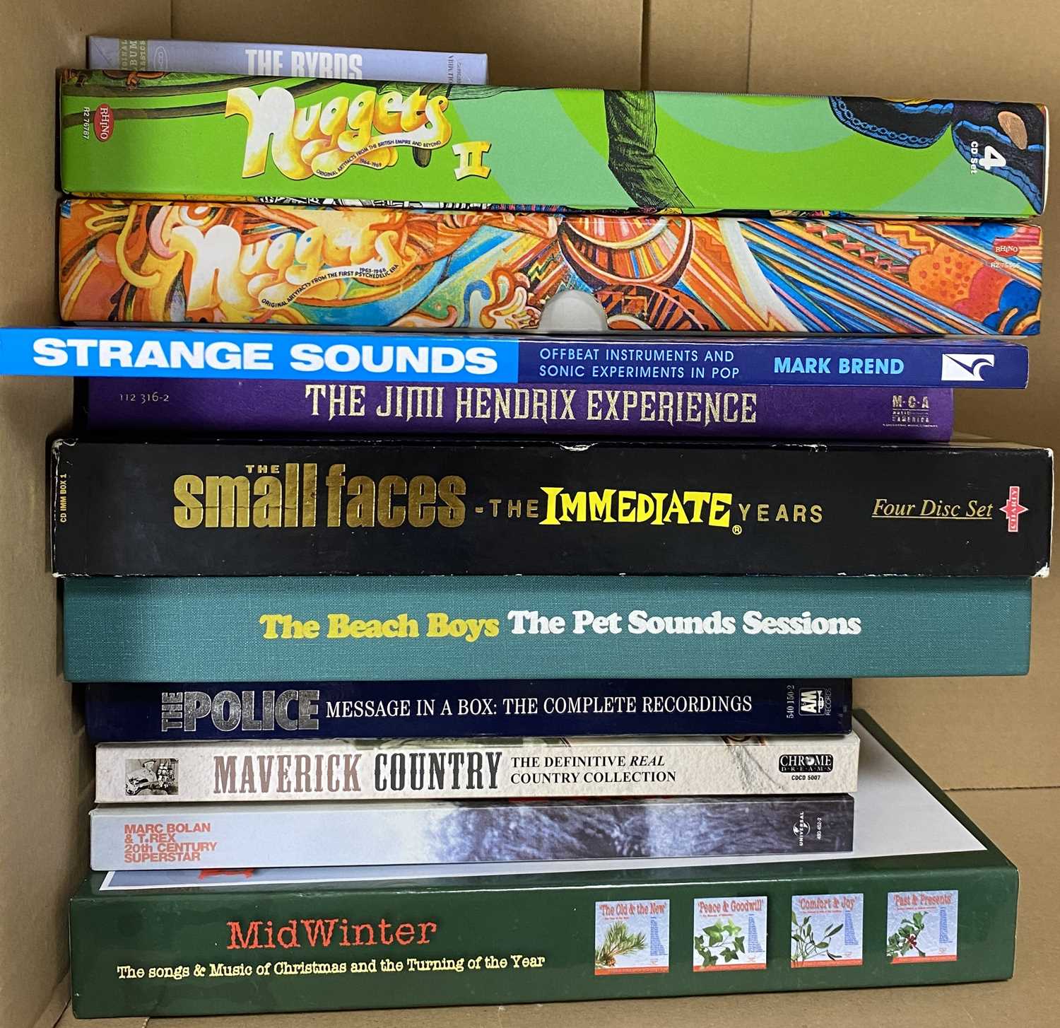 Lot 179 - CLASSIC ROCK / GARAGE - CD BOX SET