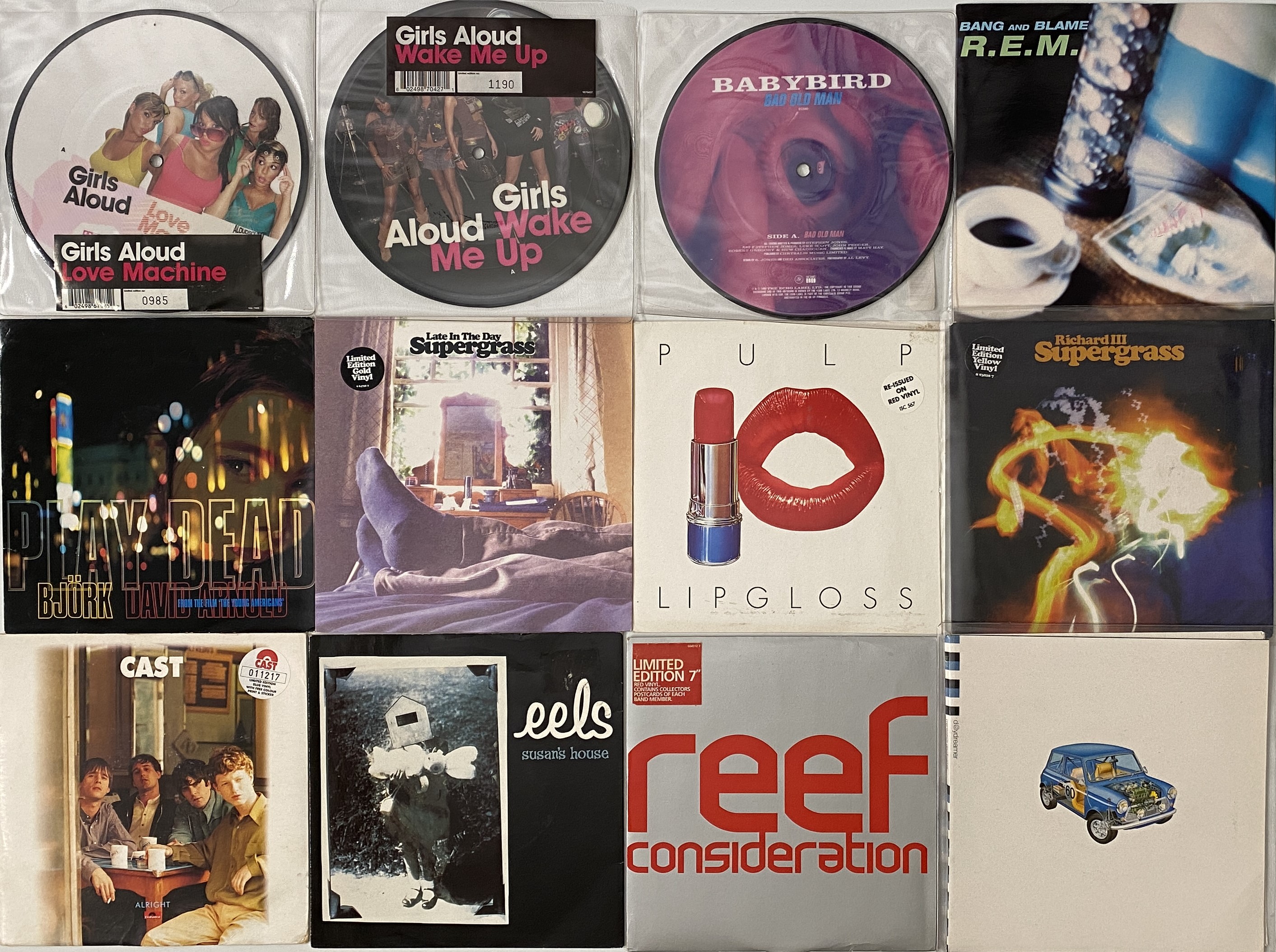 Lot 111 - INDIE/ ALT/ POP/ ROCK - 7" COLLECTION