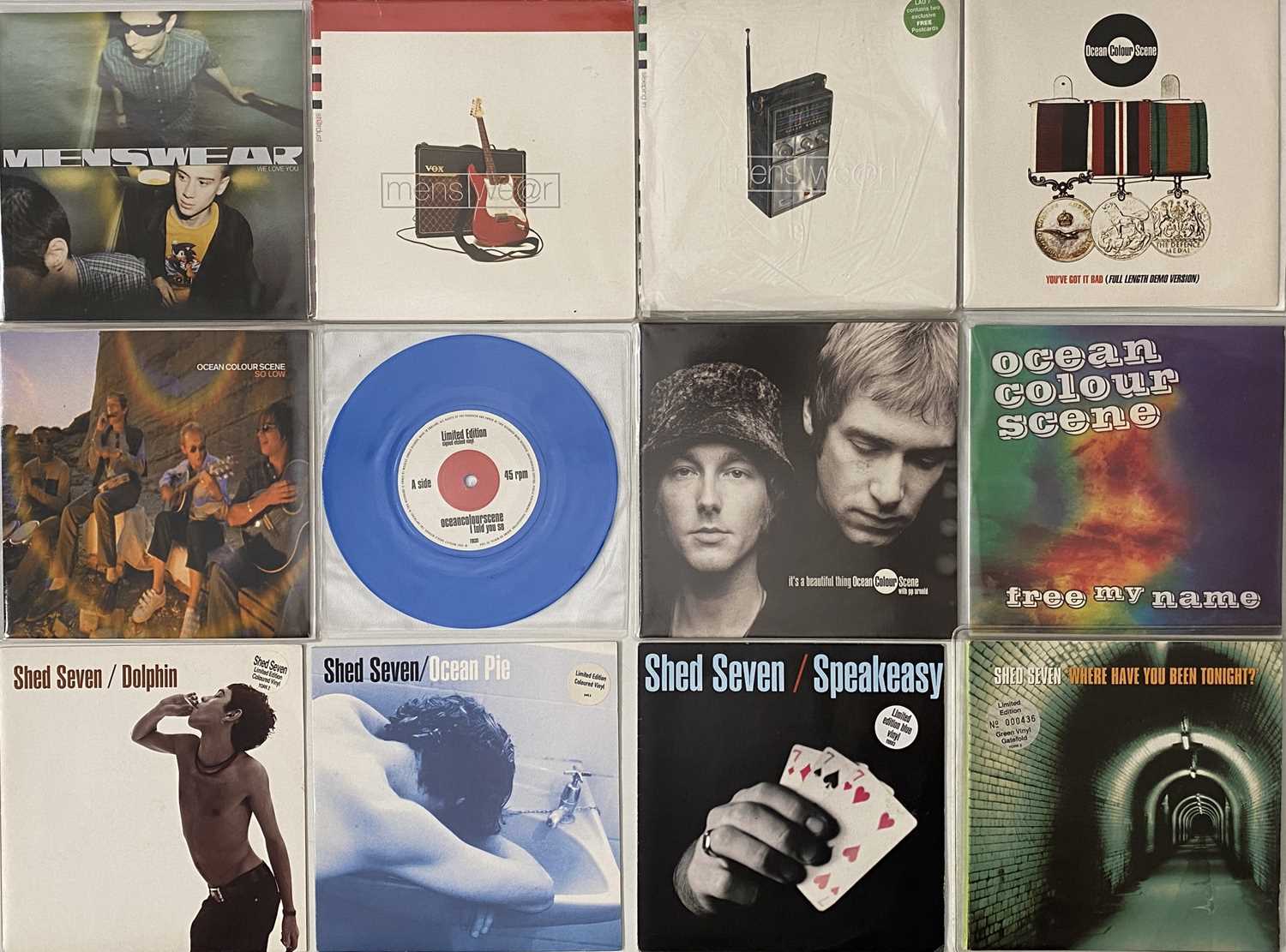 Lot 111 - INDIE/ ALT/ POP/ ROCK - 7" COLLECTION
